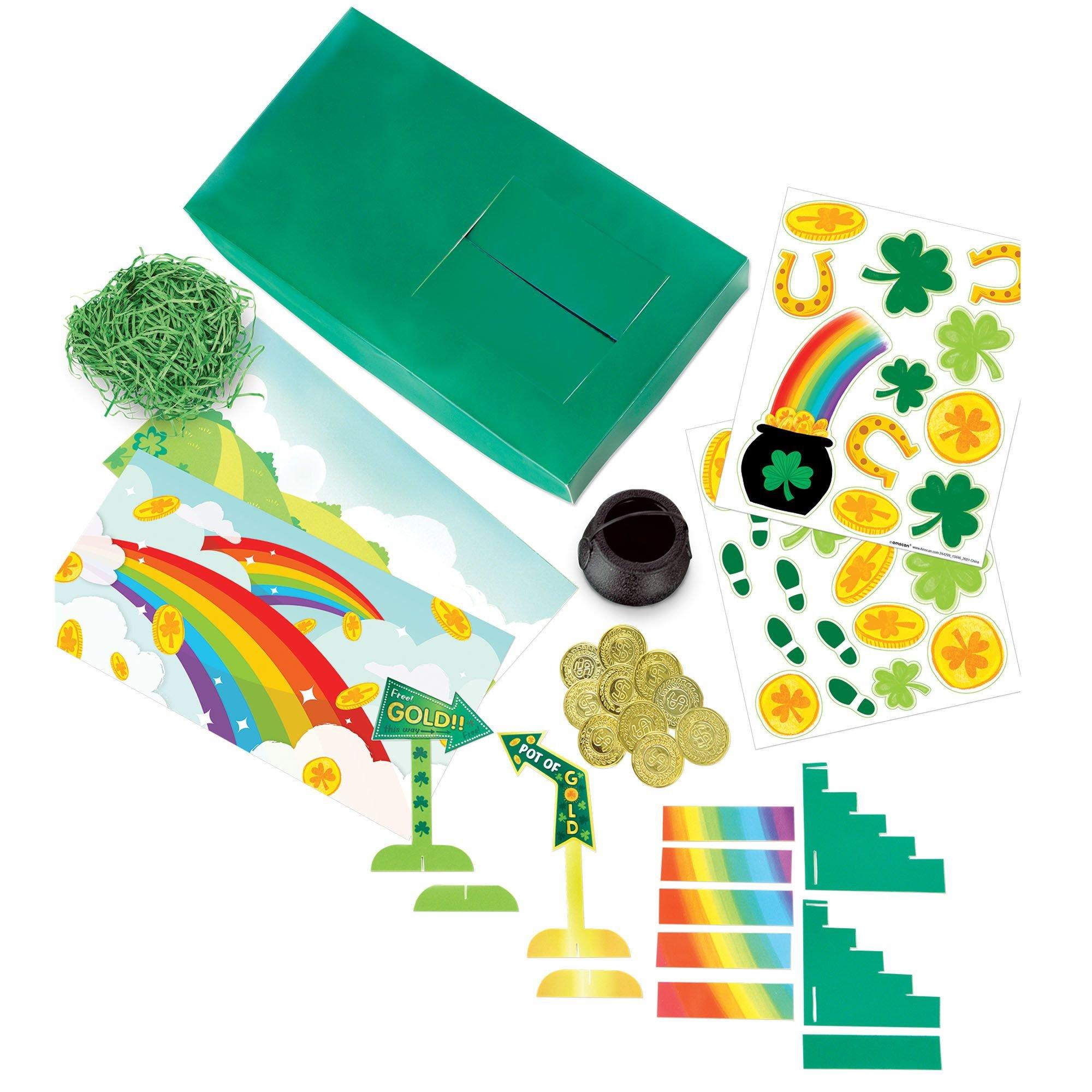 PartyCity St. Patrick's Day Cardstock & Plastic Leprechaun Trap Kit ...
