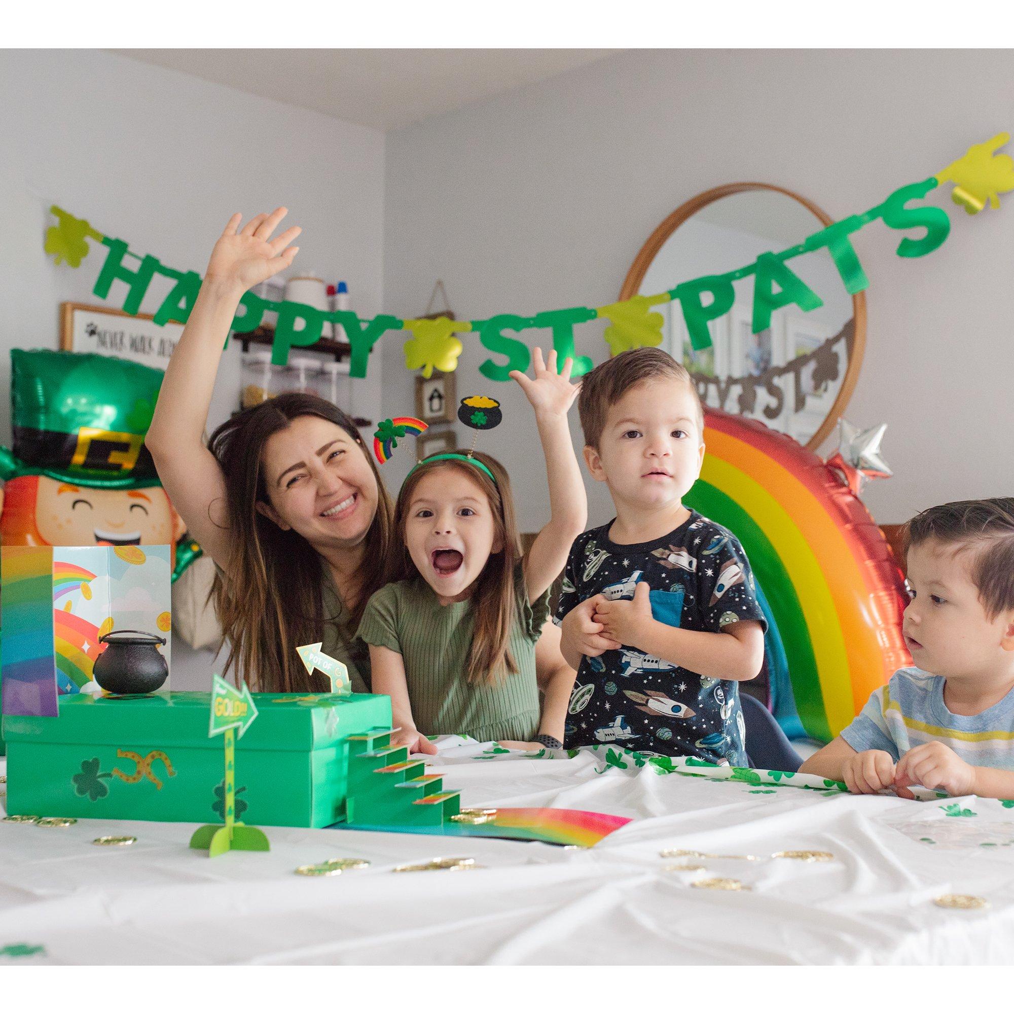 PartyCity St. Patrick's Day Cardstock & Plastic Leprechaun Trap Kit ...