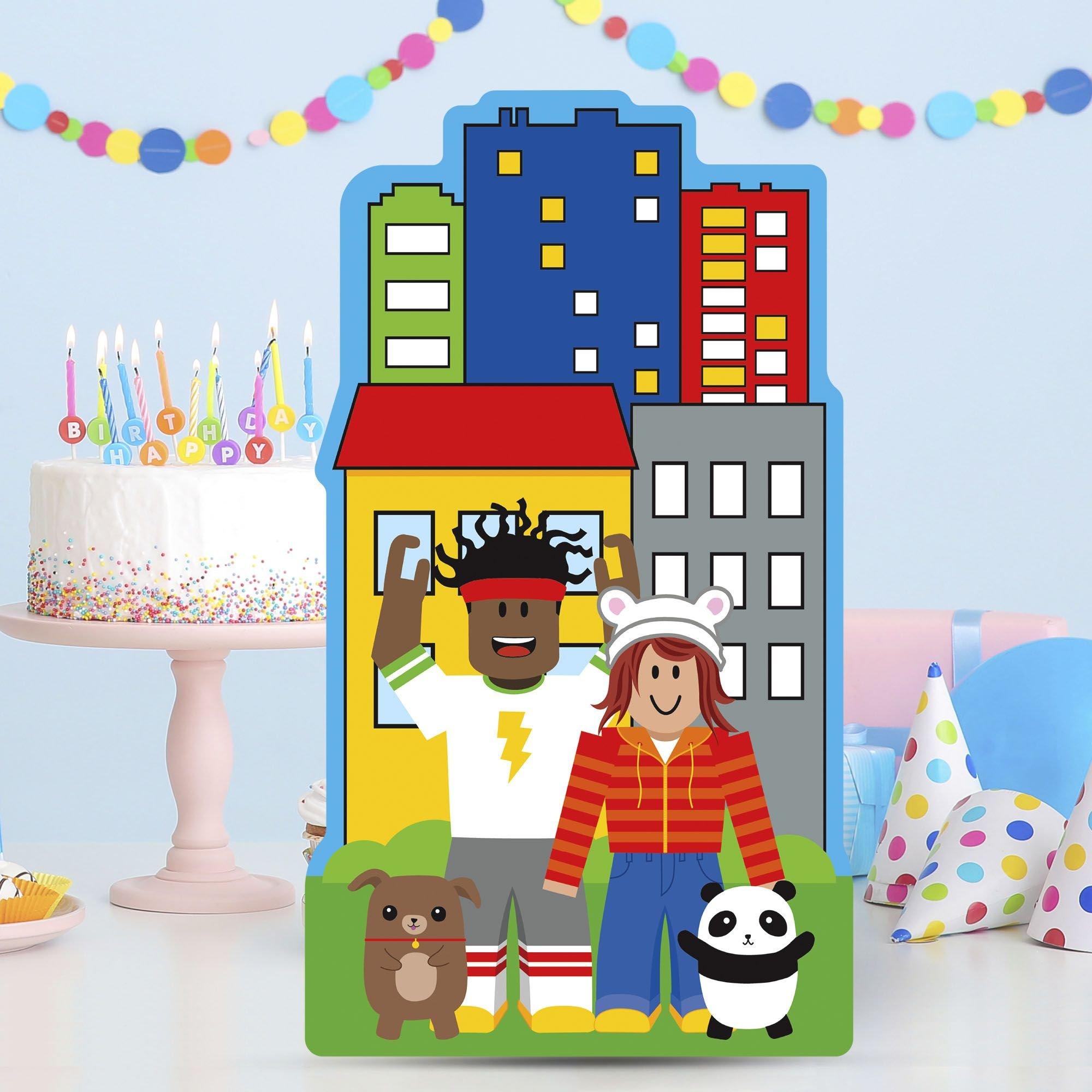 PartyCity Party Town Centerpiece Cardboard Cutout, 18in | Hamilton Place