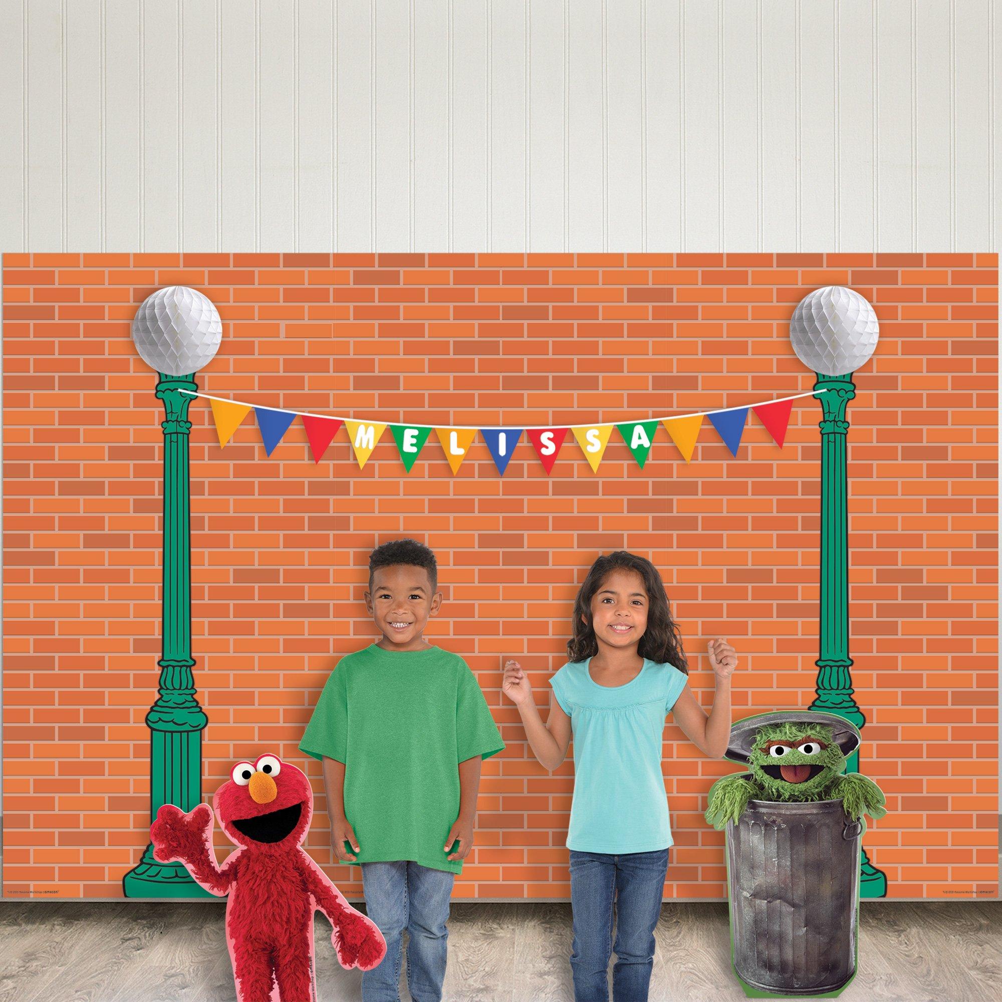 Sesame Street Set Background