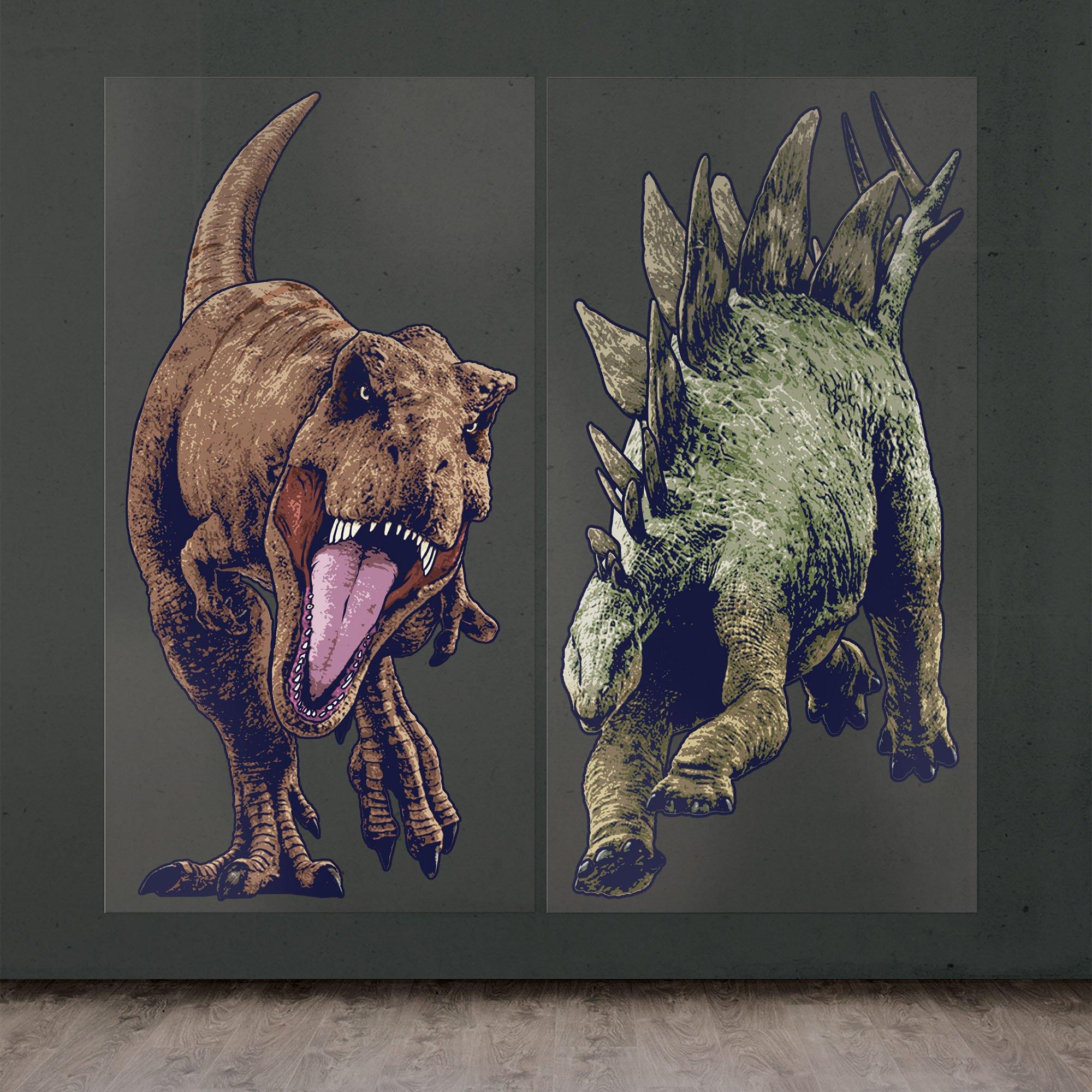 Tyrannosaurus Rex Vs Stegosaurus