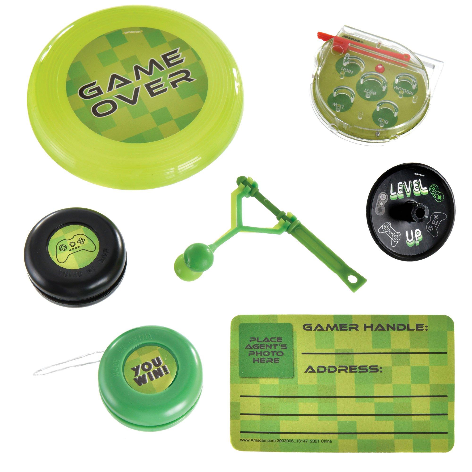 Level Up Favor Pack, 8 Guests, 48pc | Party City