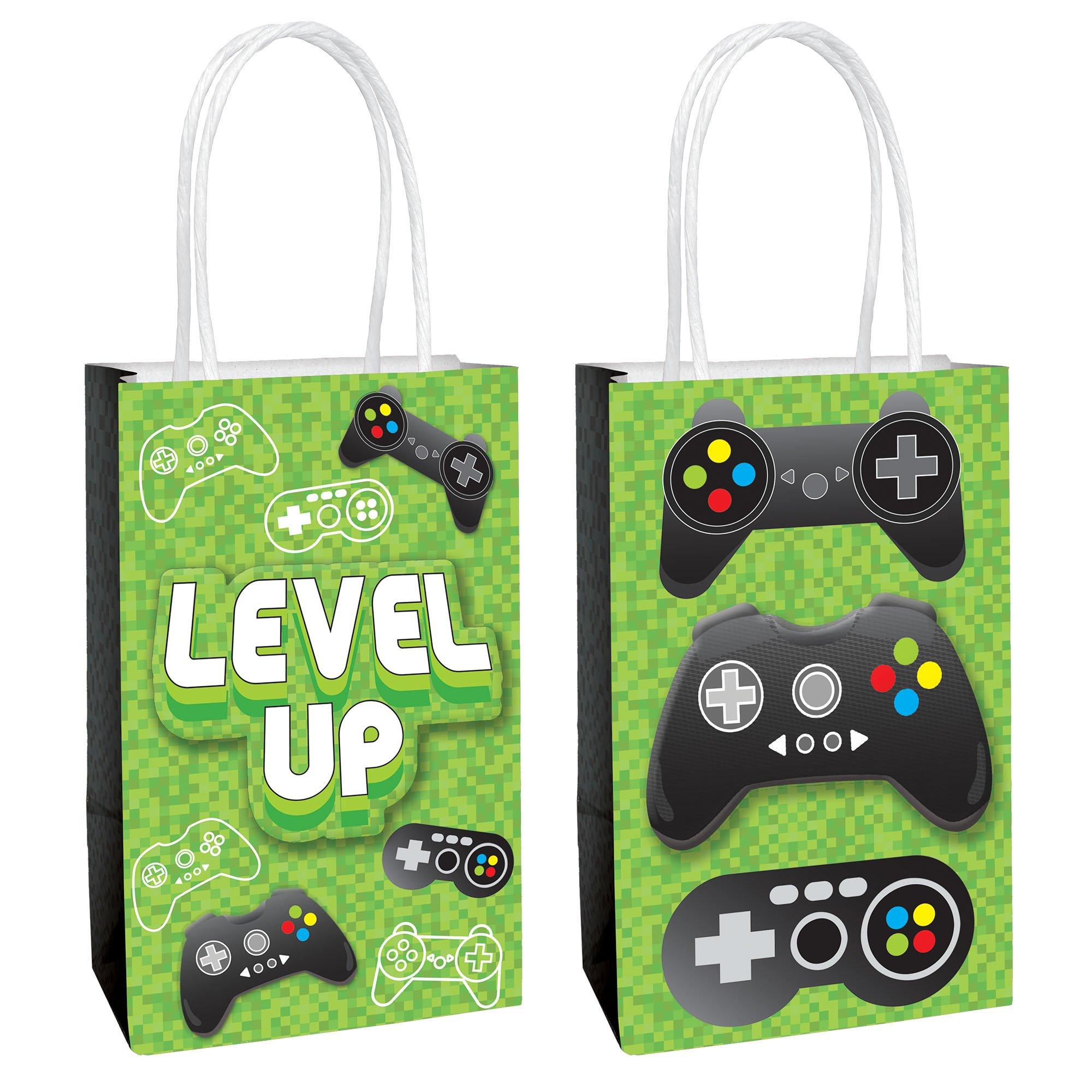 Level Up Create Your Own Favor Bag Kit, 8 Guests | Party City