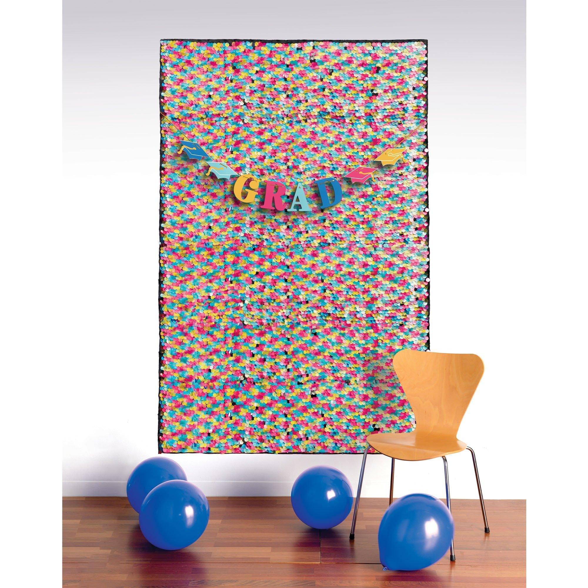 PartyCity Graduation Party Photo Booth Kit with Decorations, Backdrops ...