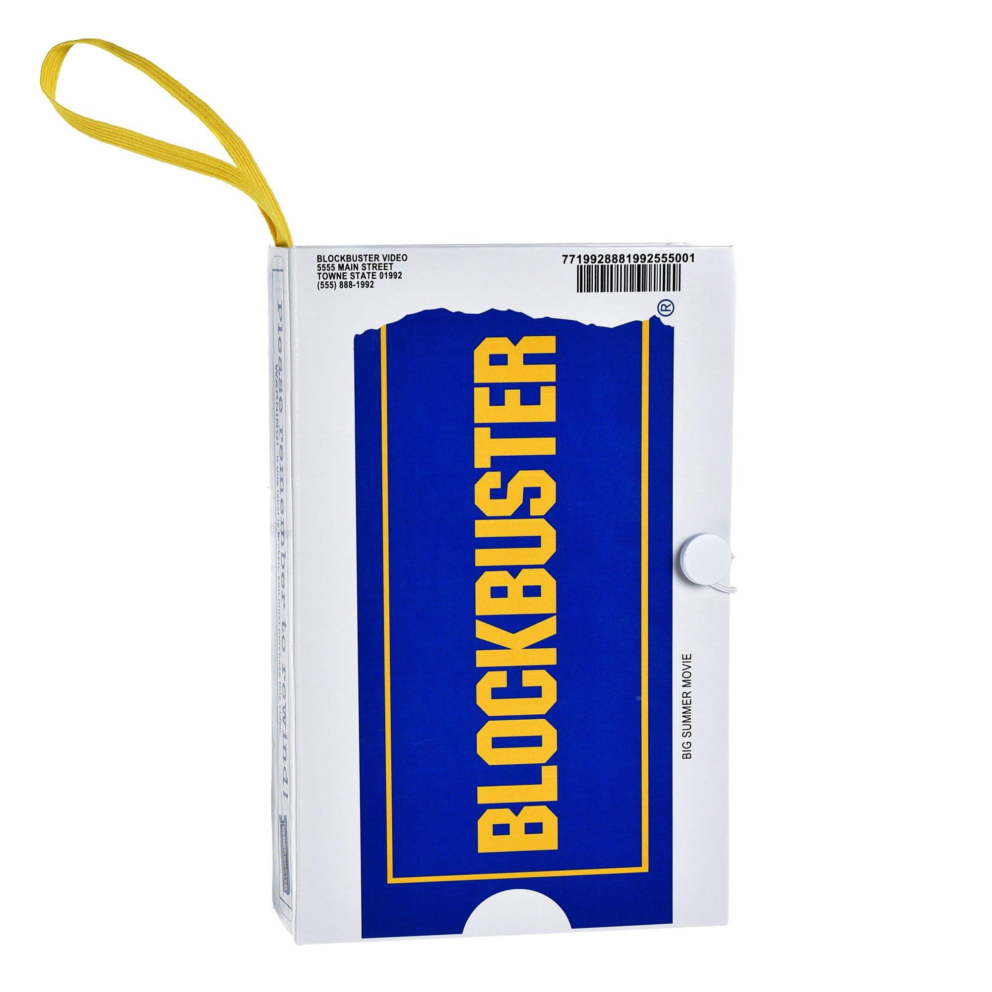 Blockbuster Video Case Faux Leather & Plastic Wristlet, 5in x 7.75in ...