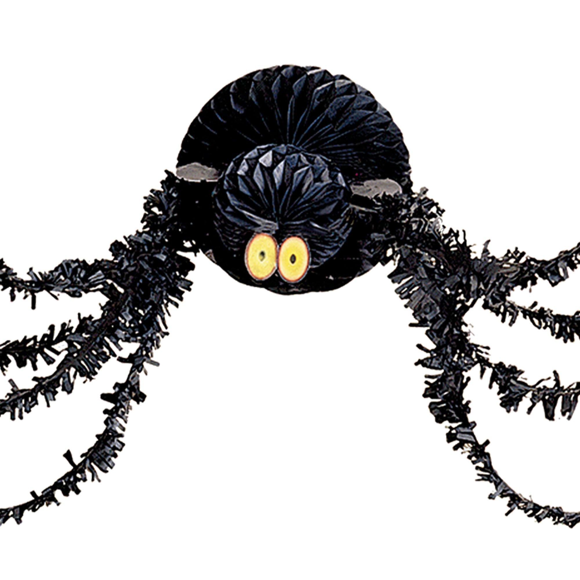 Long Leg Spider Hanging Decoration, 12ft | Party City