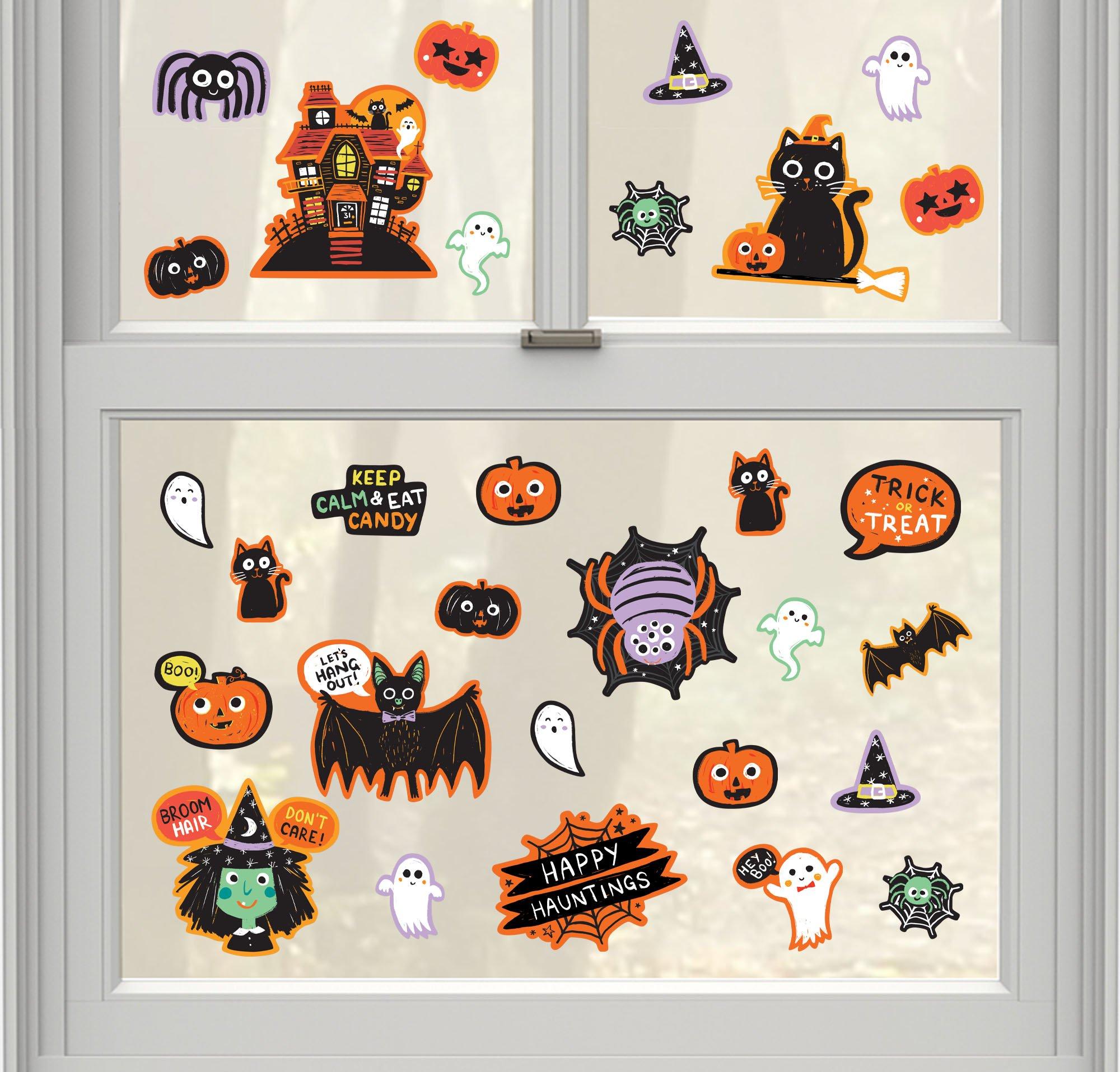 PartyCity Spooky Friends Halloween Cardstock Cutouts, 30pc | Hamilton Place