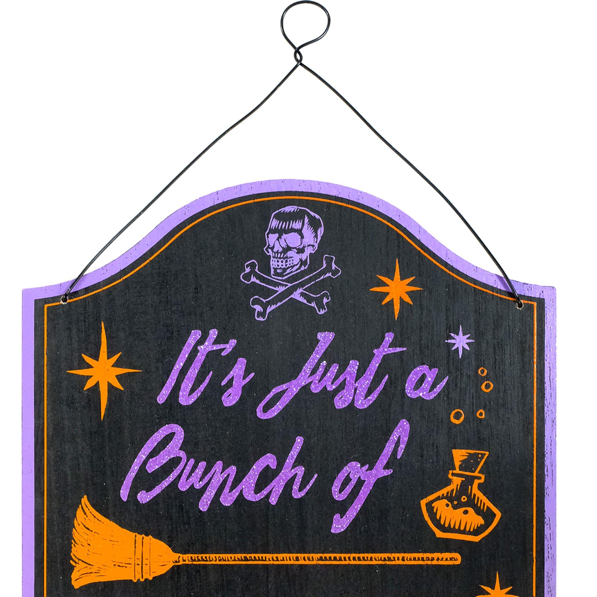 PartyCity Hocus Pocus MDF Stacked Sign | Hamilton Place