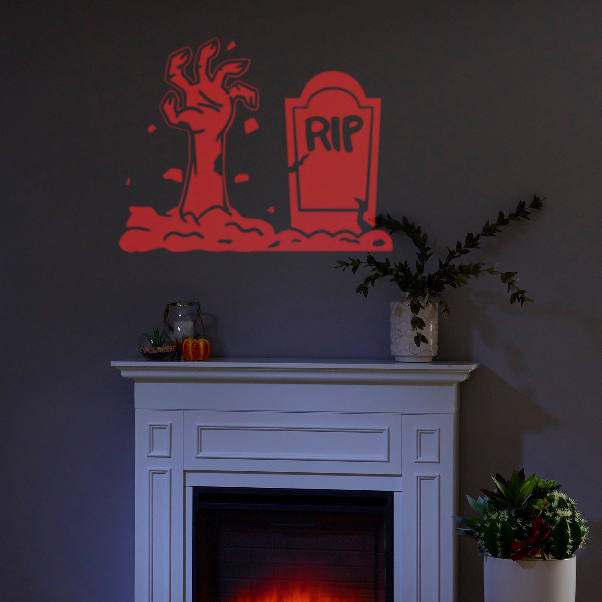 Animated Zombie Rises Motion Projector, 5.25in x 7.5in | Party City