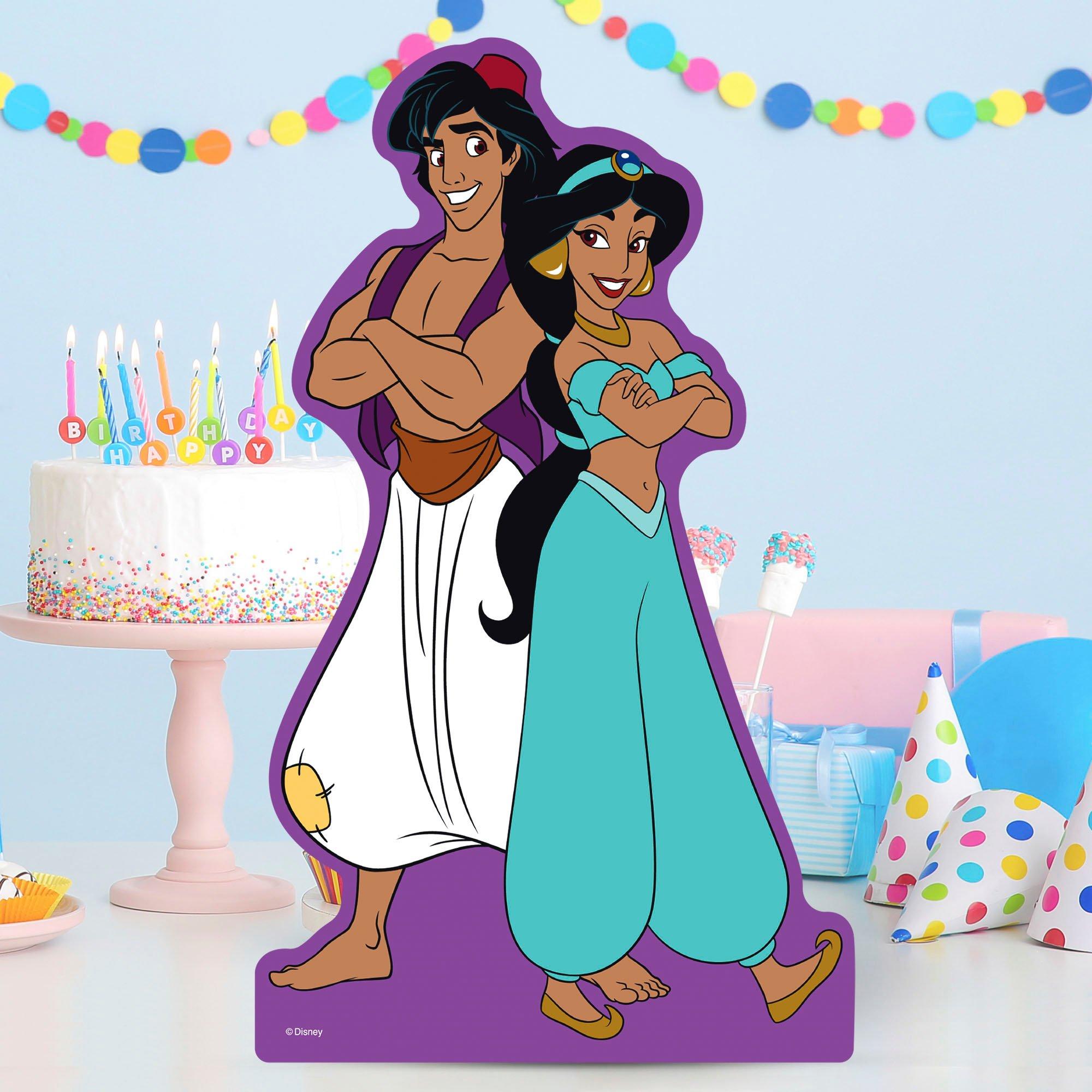 Aladdin And Jasmine Wedding Cake Topper