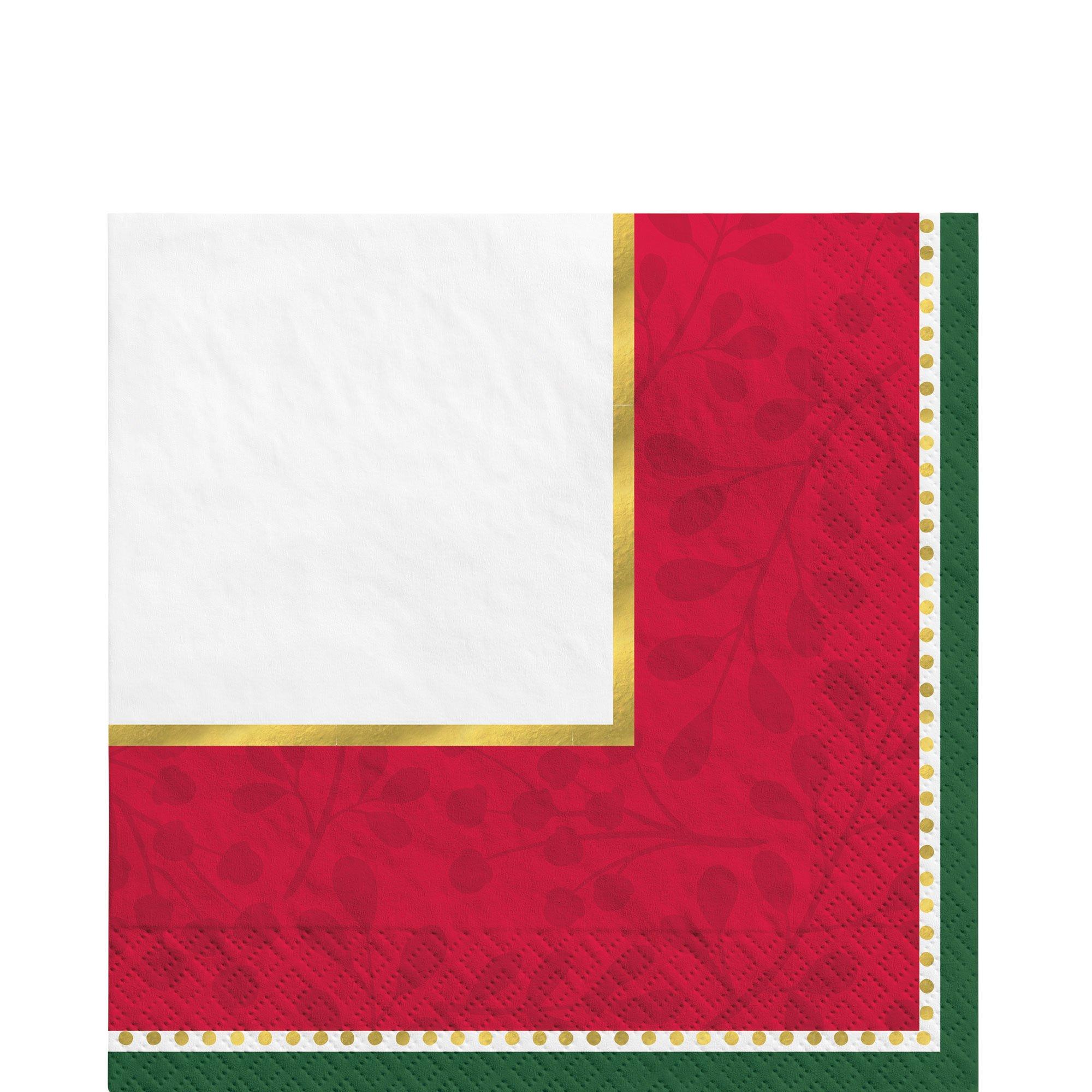 Christmas Paper Dinner Napkins