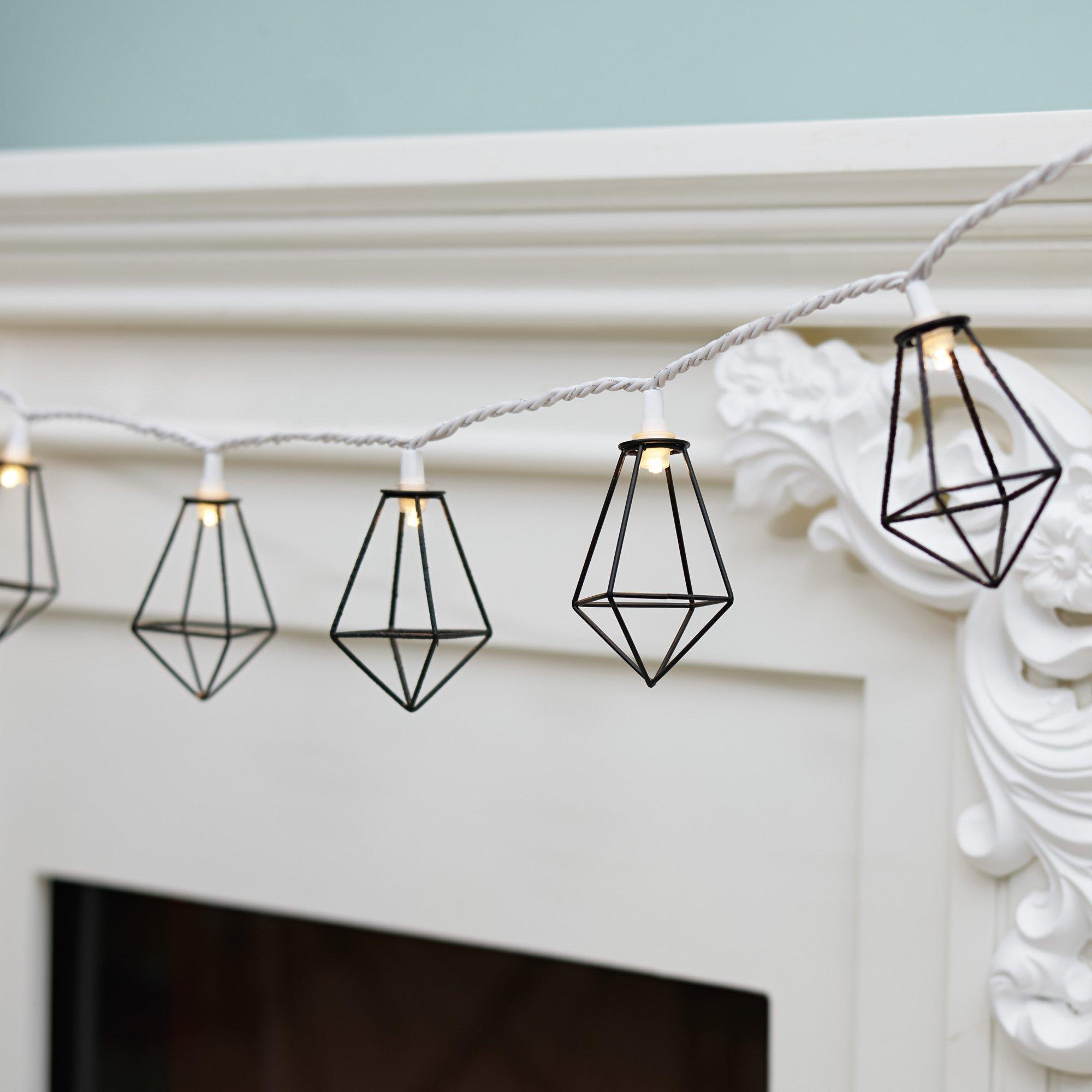 Black And White String Lights