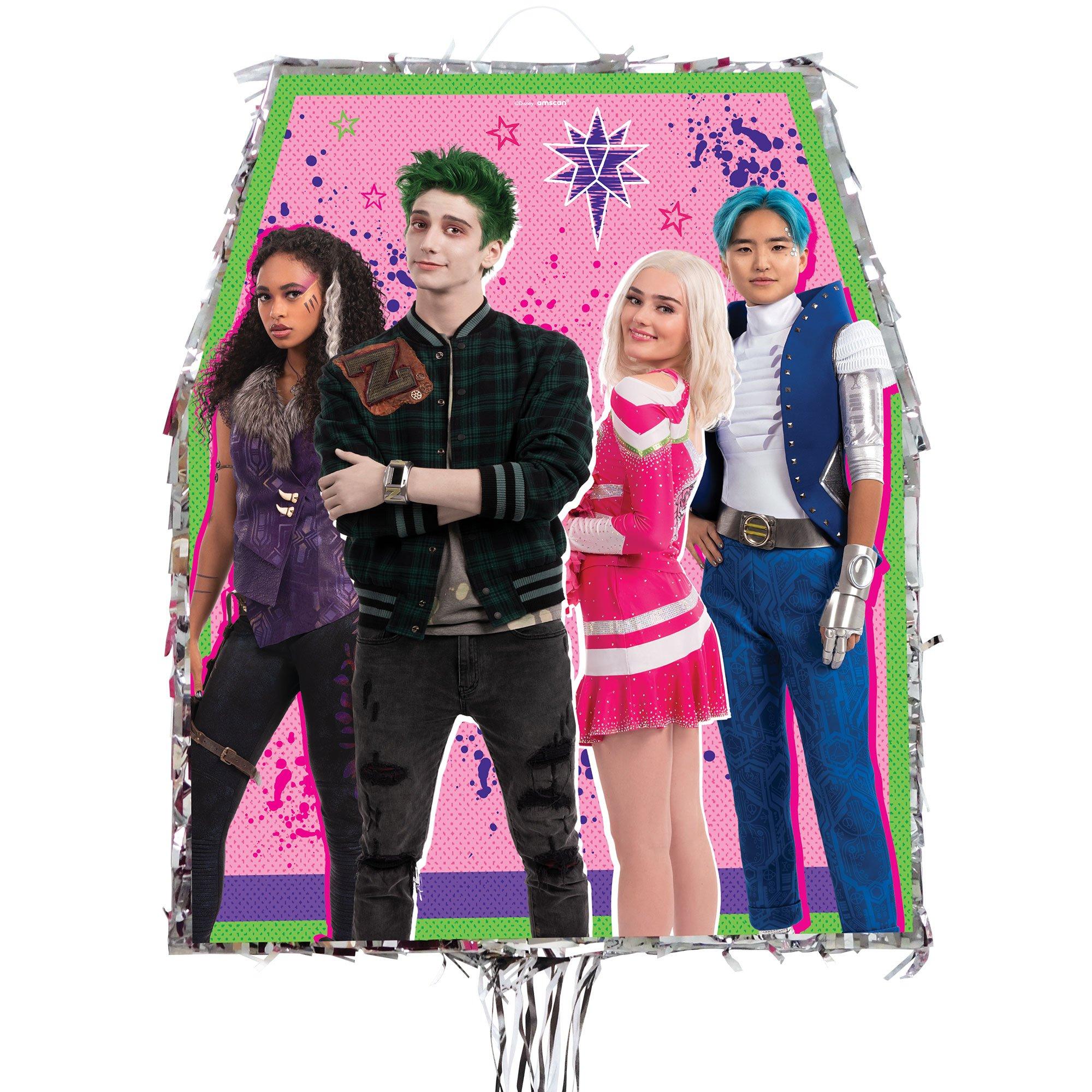 Pull String ZOMBIES 3 Pinata, 18in x 21.5in, 2lb - Disney | Party City