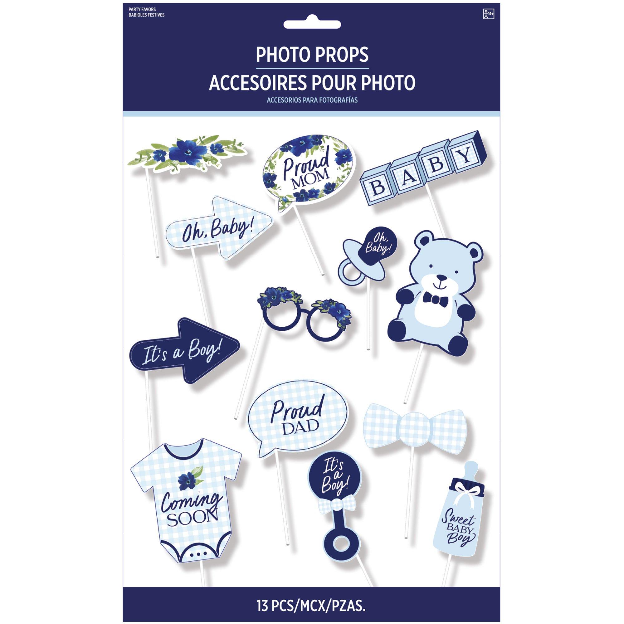 Baby Boy Photo Props