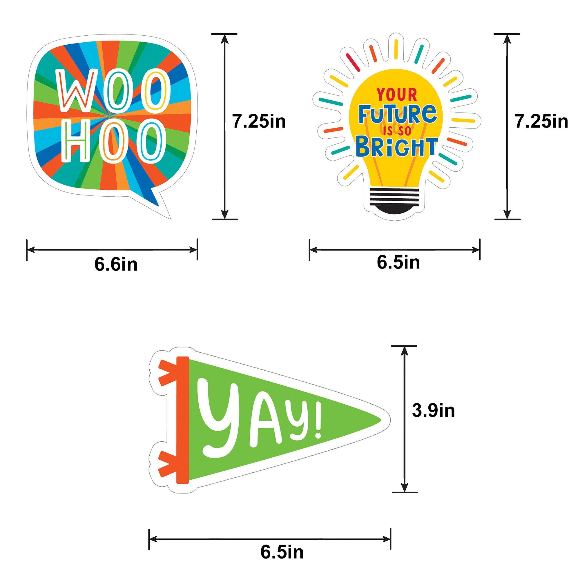 PartyCity Graduation Fun Cardstock Cutouts, 9pc | Hamilton Place