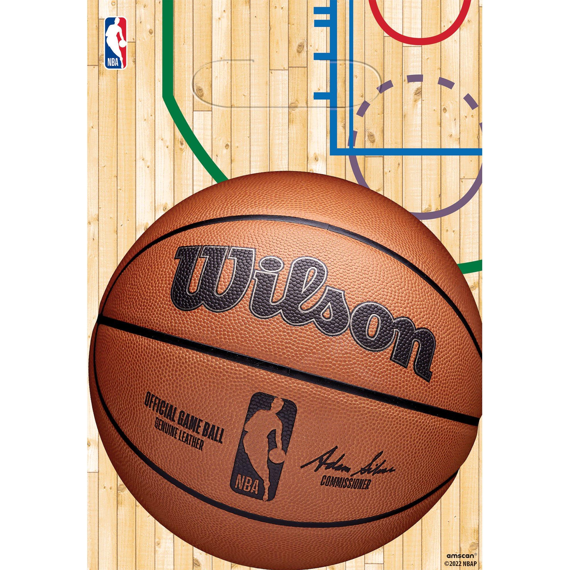 PartyCity Wilson Basketball Plastic Favor Bags, 8ct | Hamilton Place