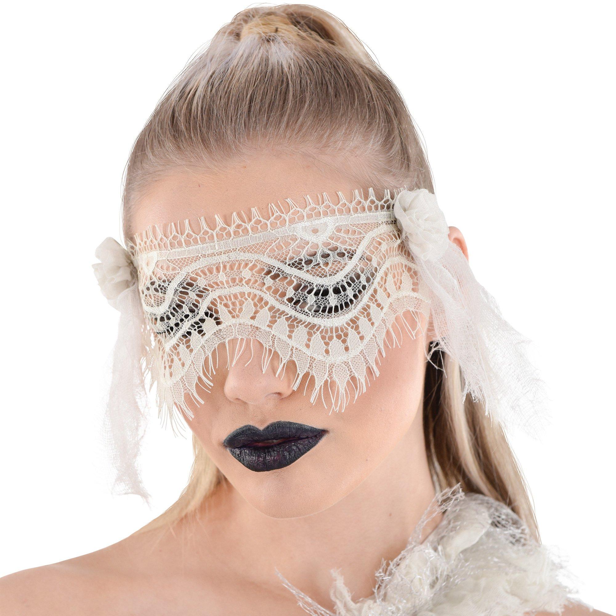 White Lace Mask