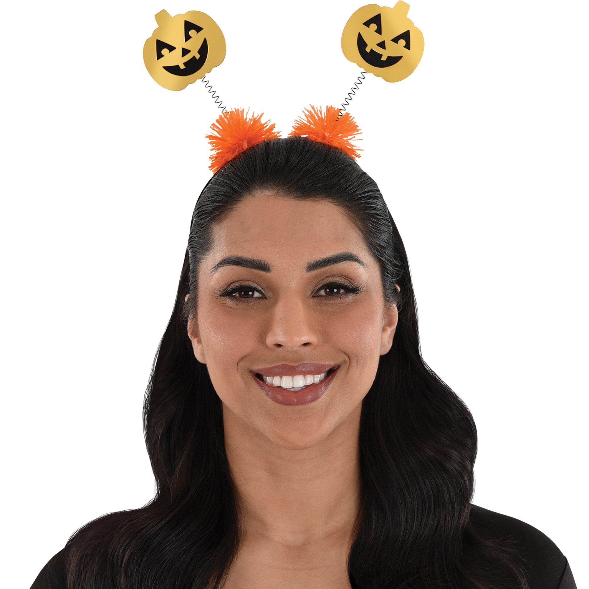 Mirrored Happy Pumpkin Head Bopper | Party City