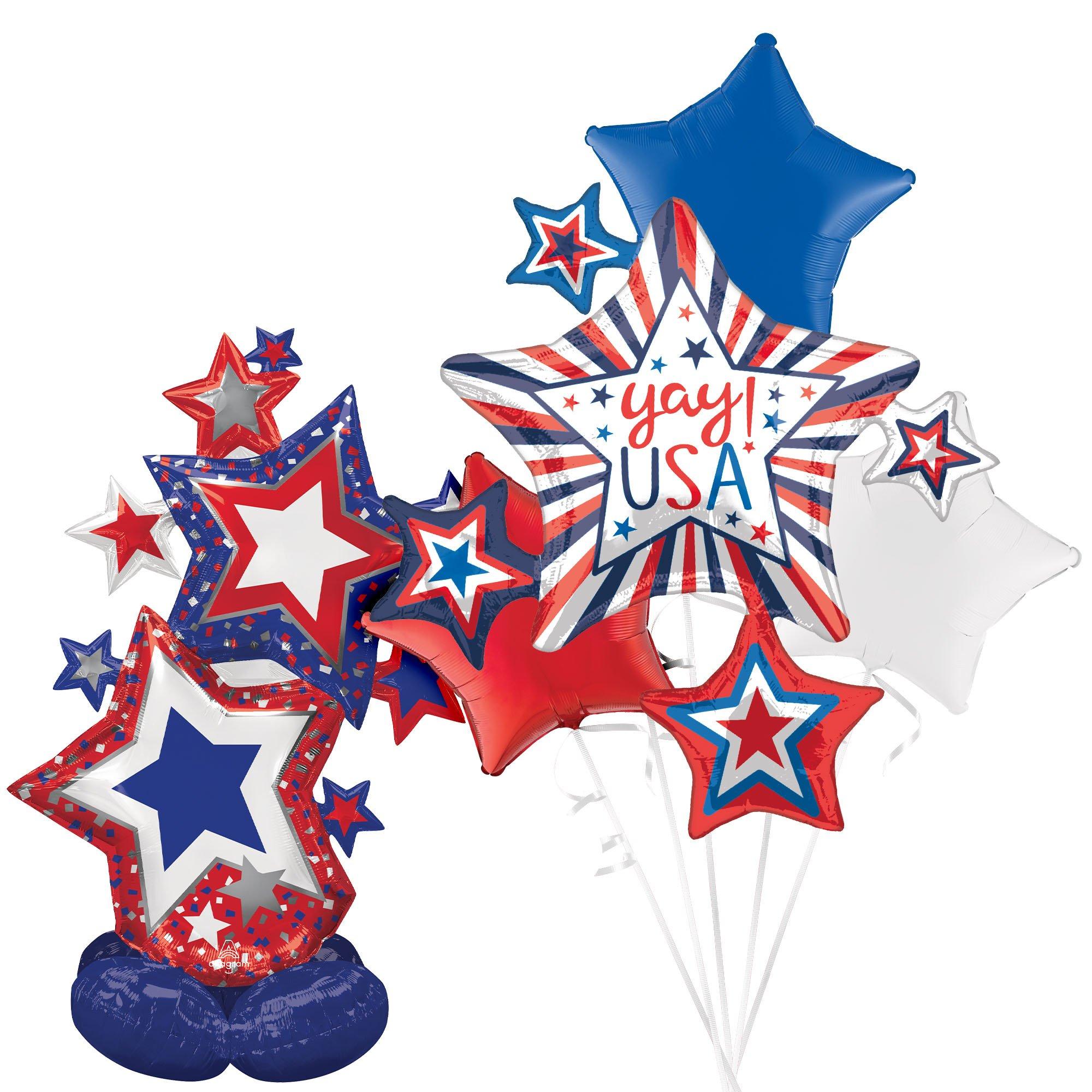 Blue Star Clusters Clip Art