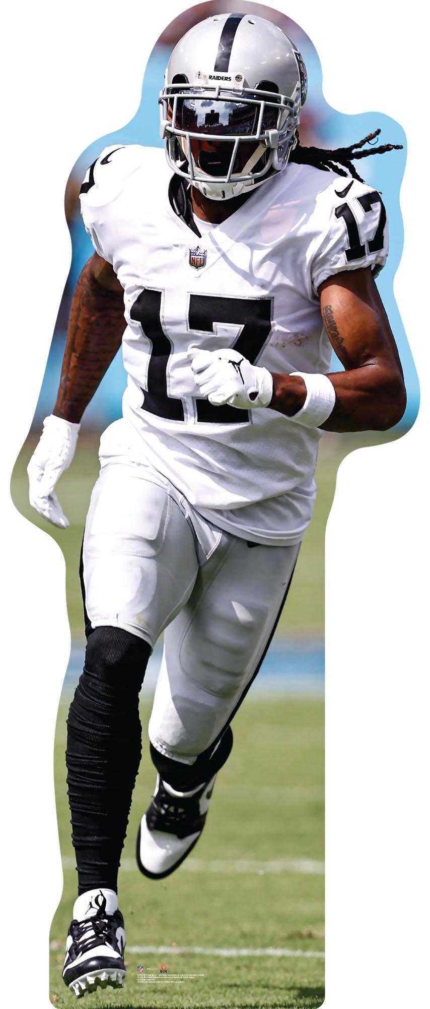 PartyCity NFL Las Vegas Raiders Davante Adams Cardboard Cutout, 18in ...