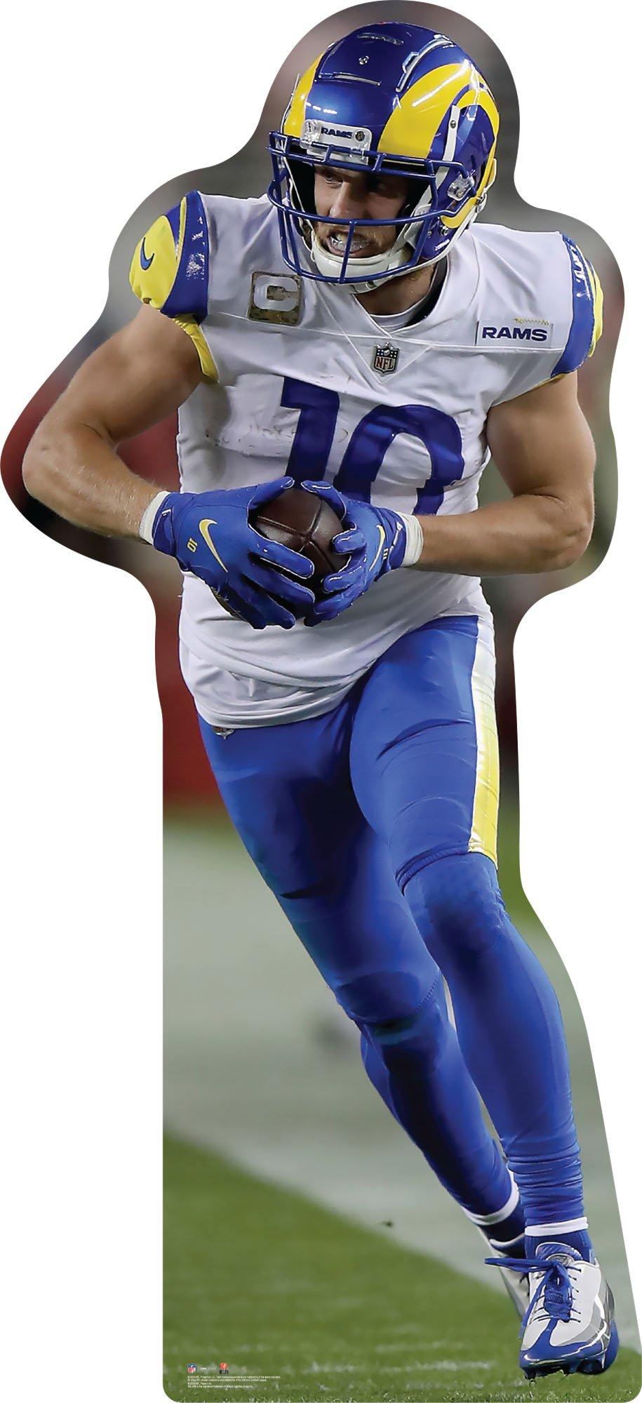 NFL Los Angeles Rams Cooper Kupp Life-Size Cardboard Cutout, 6ft 2in ...