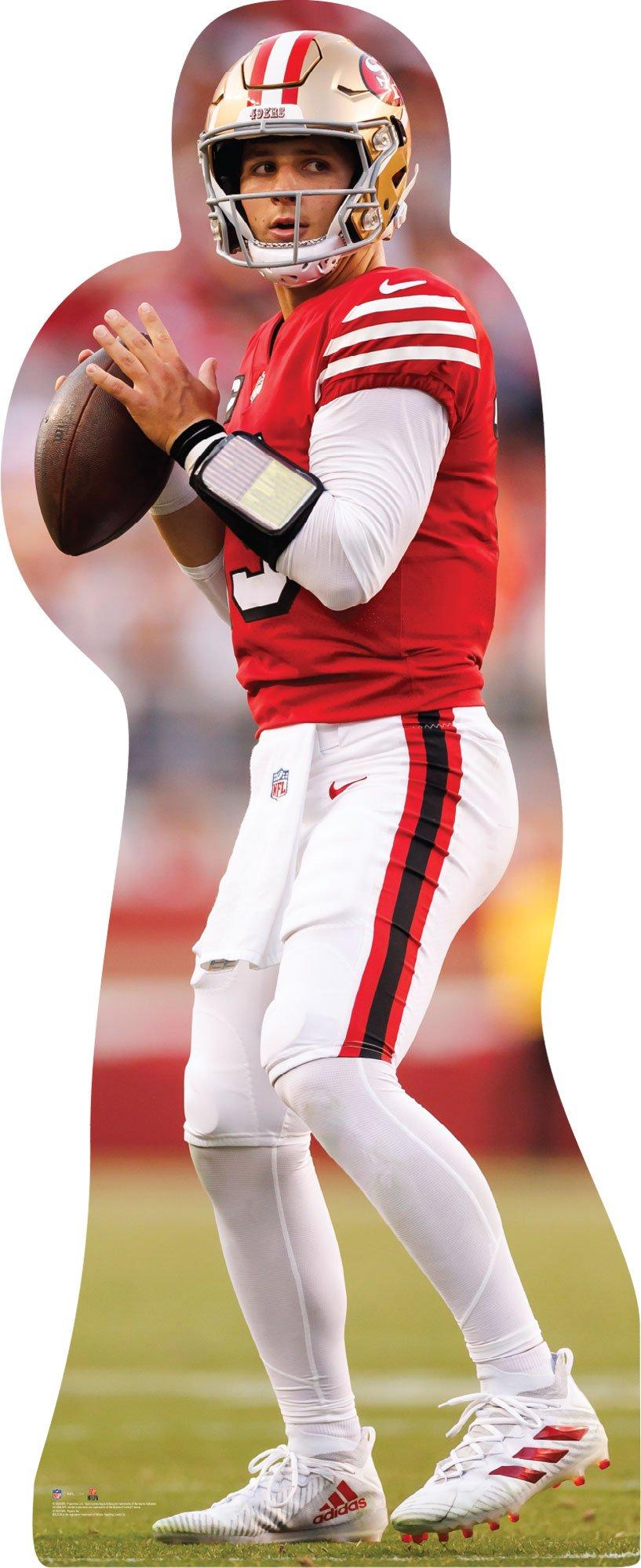 PartyCity NFL San Francisco 49ers Brock Purdy Life-Size Cardboard ...