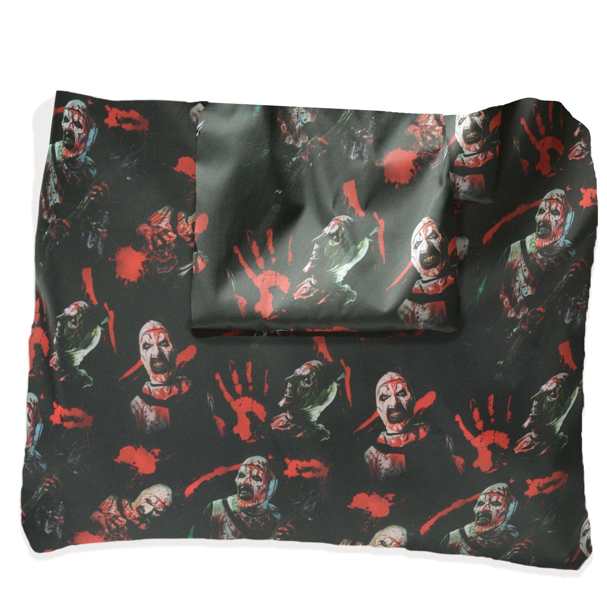 Art the Clown Foldable Fabric Treat Bag, 16in x 16.5in - Terrifier ...