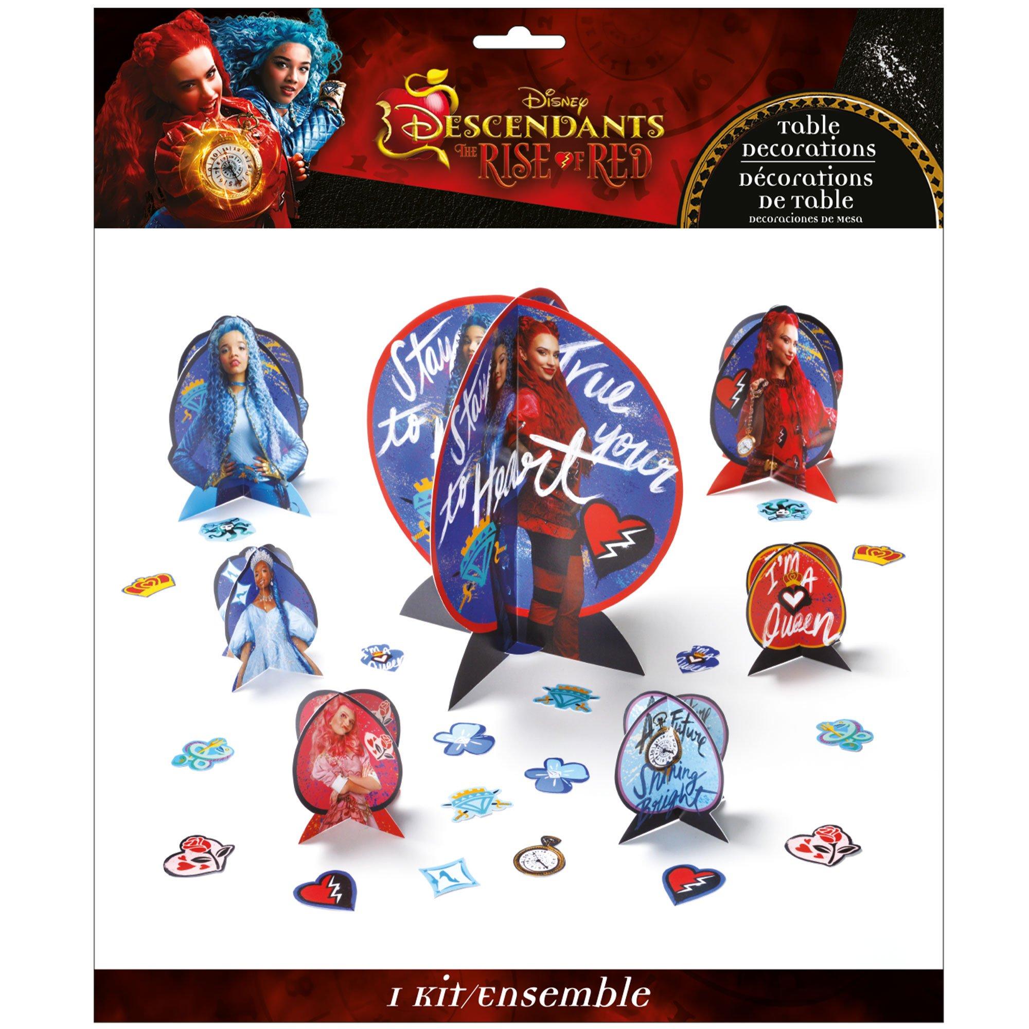 PartyCity Chloe & Red Cardstock Table Centerpiece Kit, 31pc ...