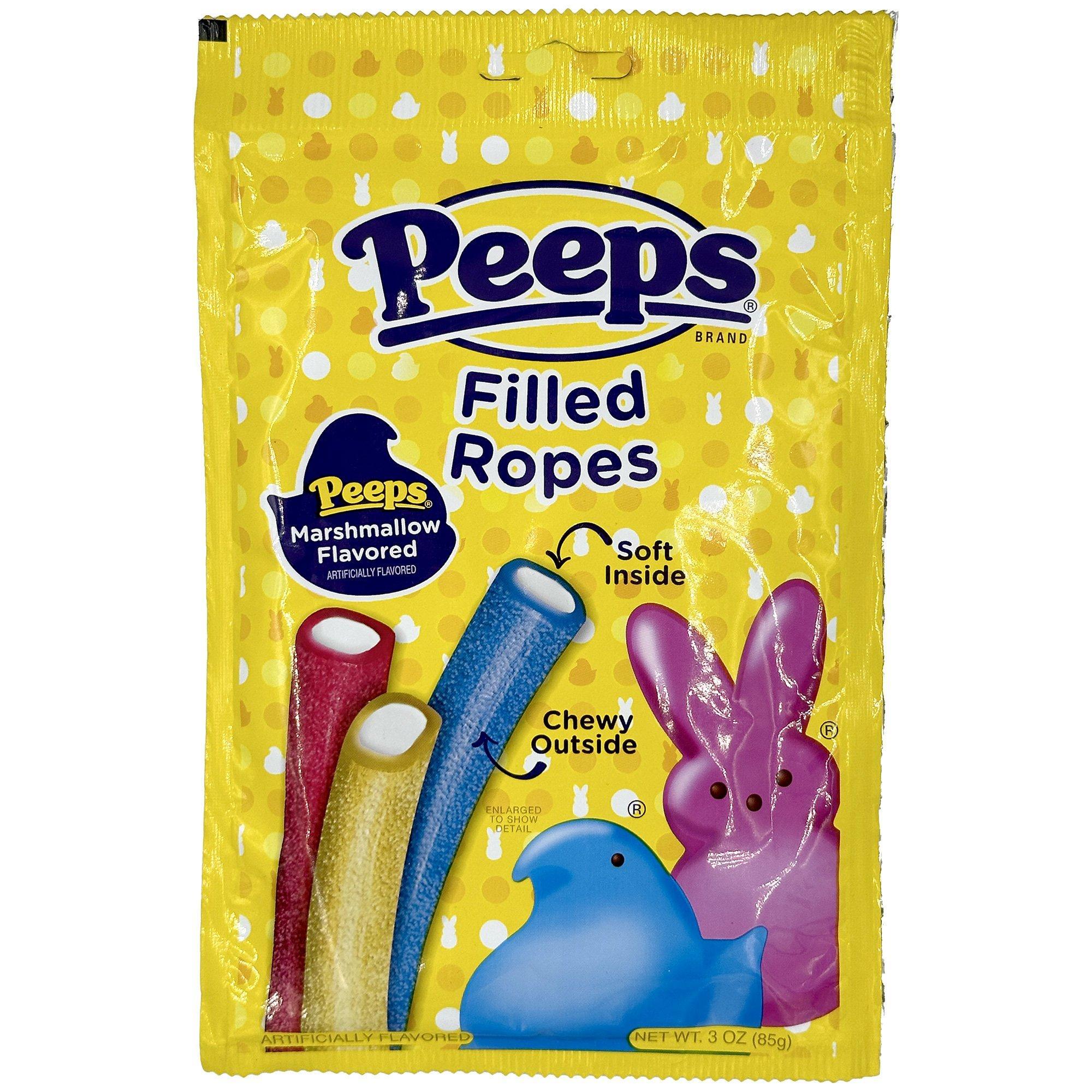Peeps Marshmallow-Flavored Filled Ropes, 3oz | Party City