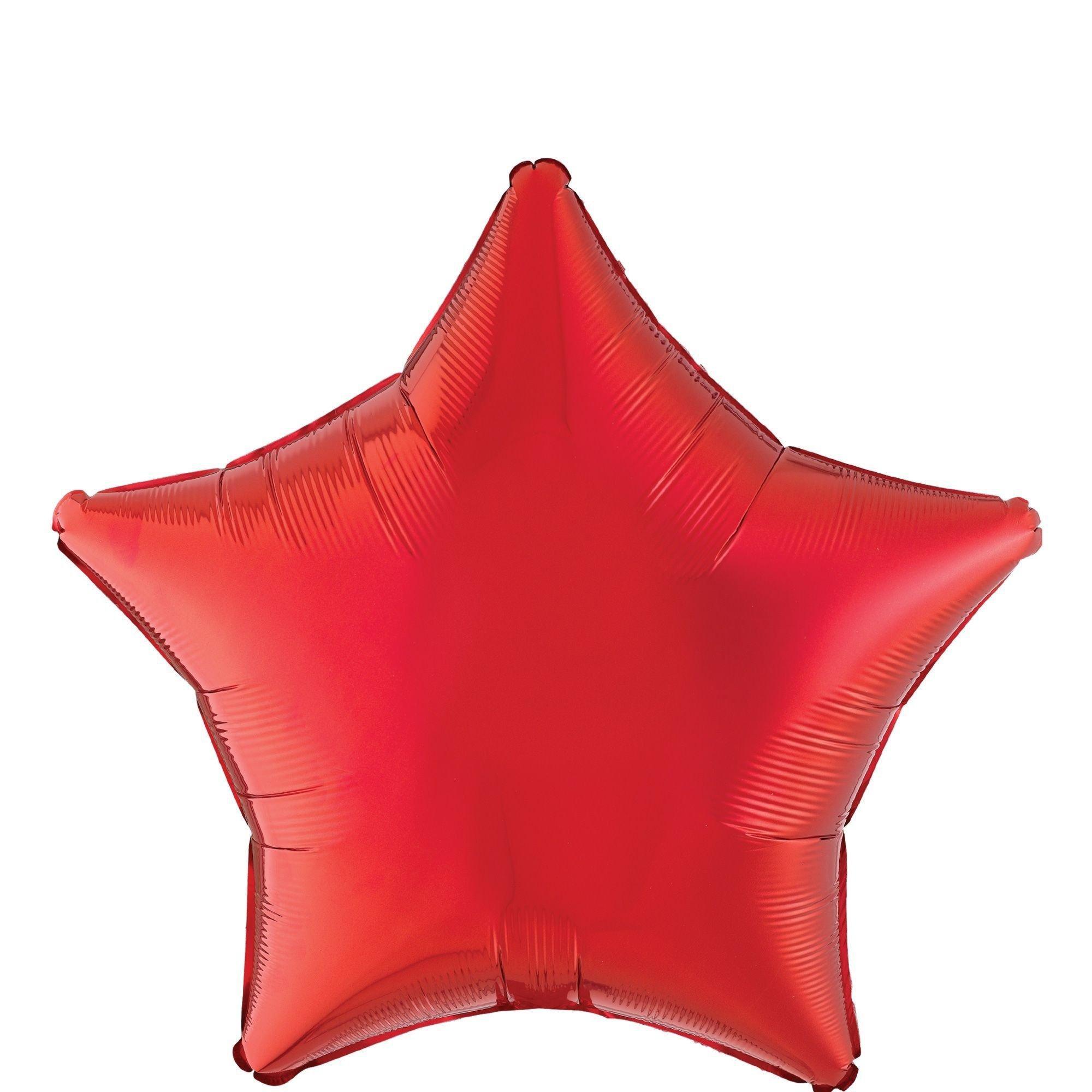 PartyCity Red, White, & Blue Star Foil Balloon Bouquet, 12pc | Hamilton ...