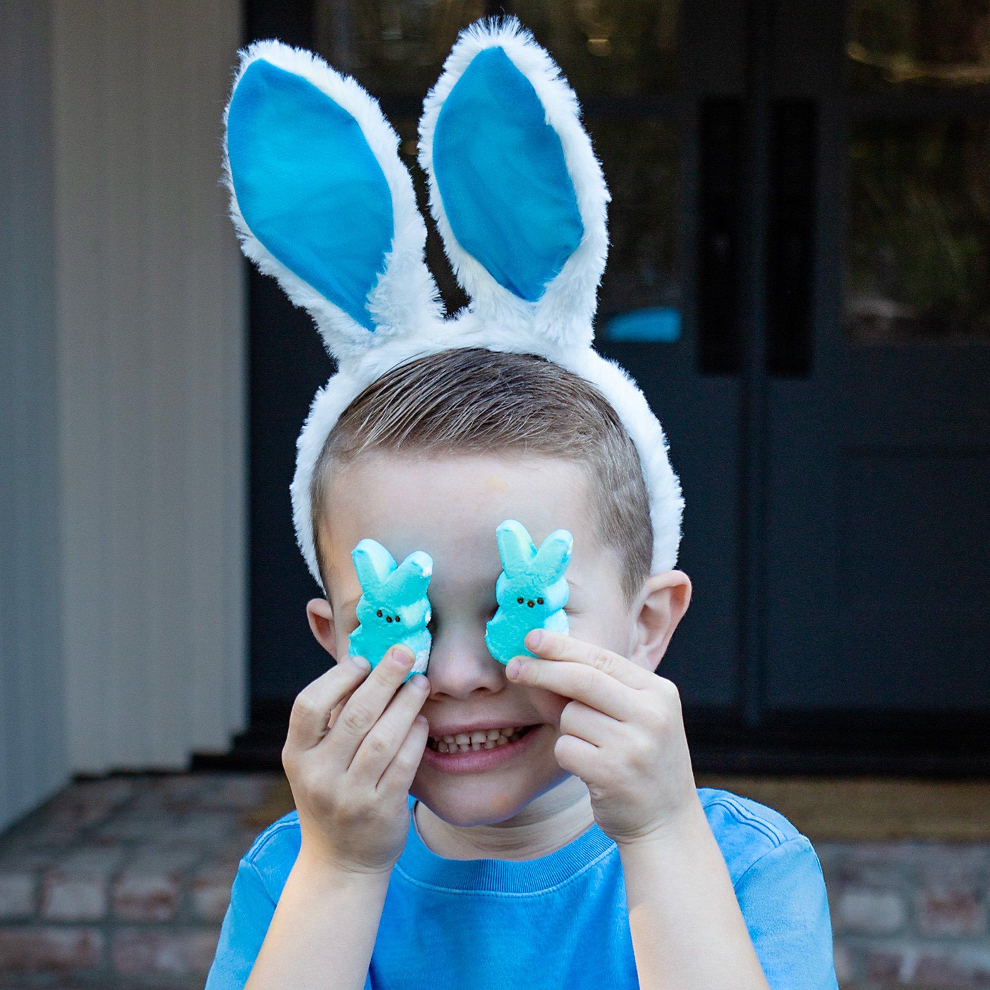 Peeps Blue Marshmallow Bunnies, 1.5oz, 4ct | Party City