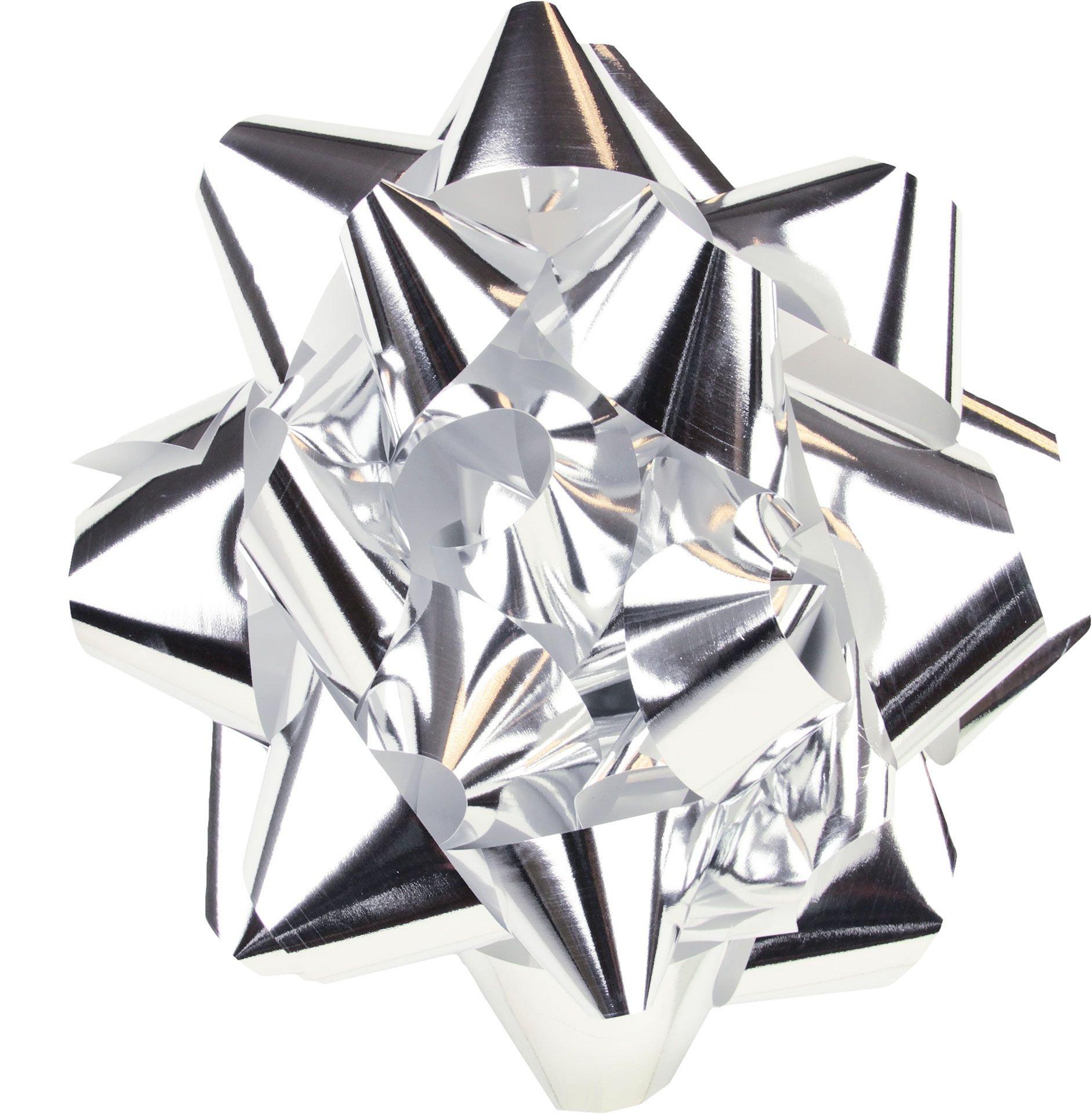 Silver Gift Bow 13in | Party City