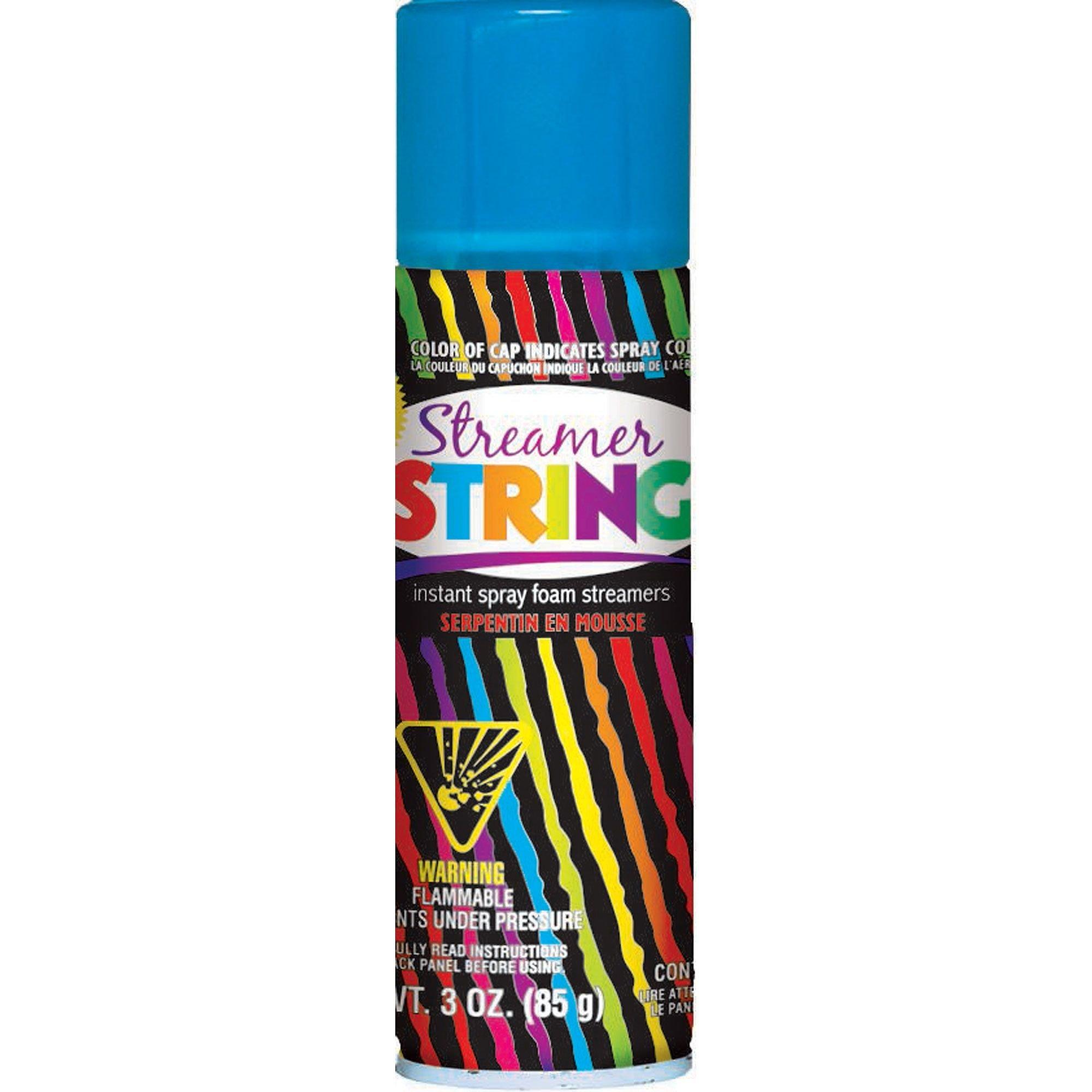 Blue Streamer String 3oz | Party City