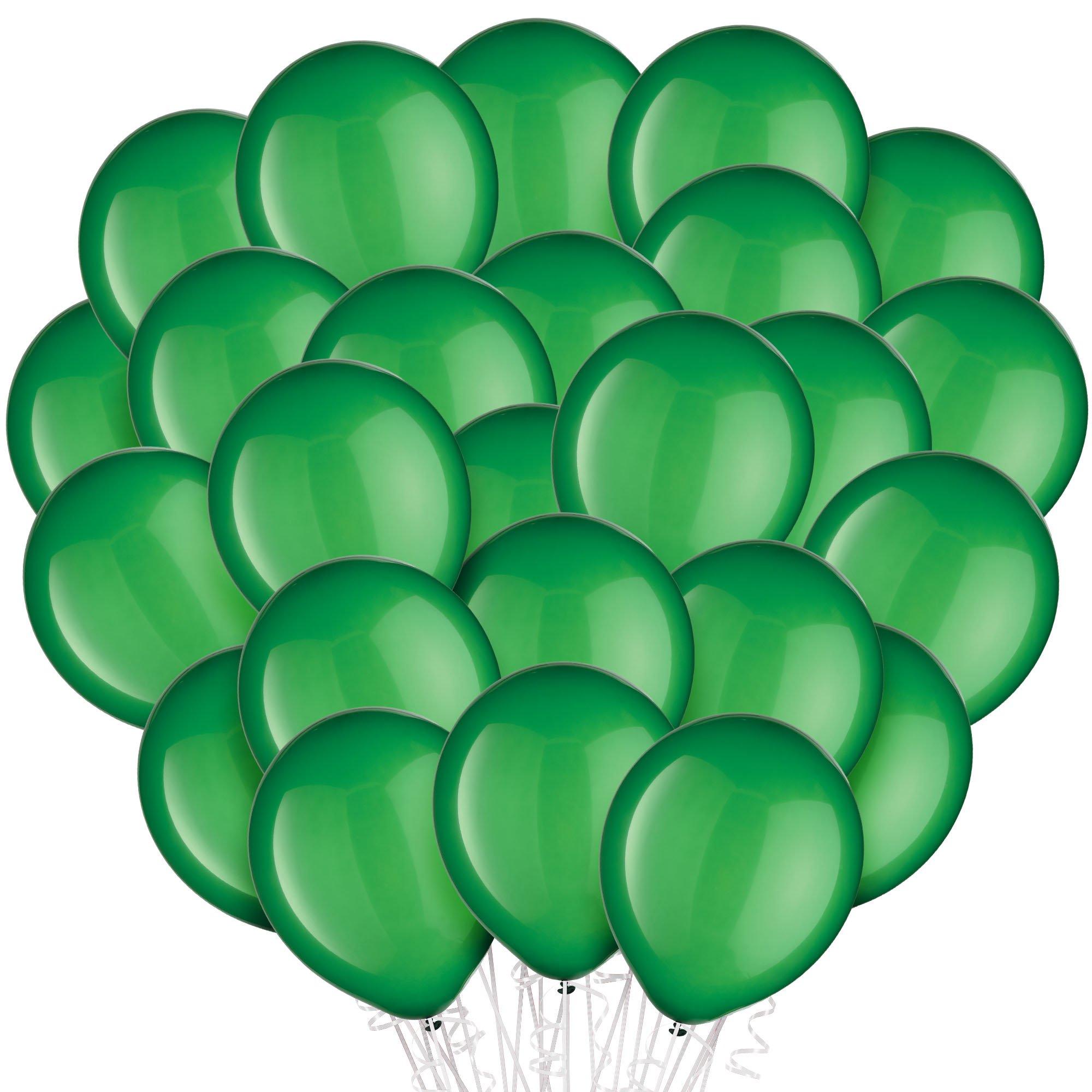 Green Balloons Clip Art