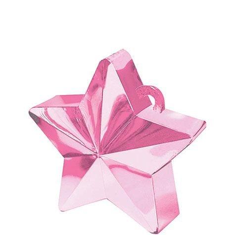 PartyCity Pink Star Balloon Weight | Hamilton Place