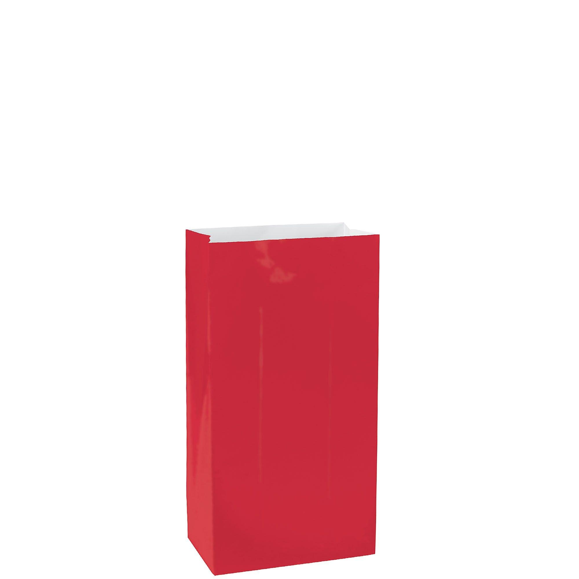 Mini Red Paper Treat Bags 12ct | Party City