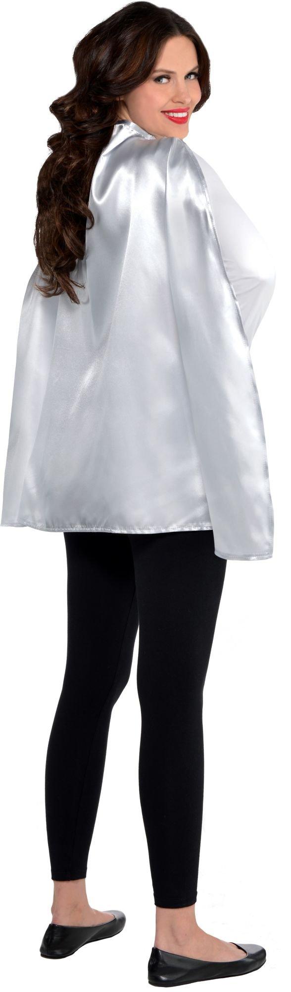 Silver Cape 30in | Party City
