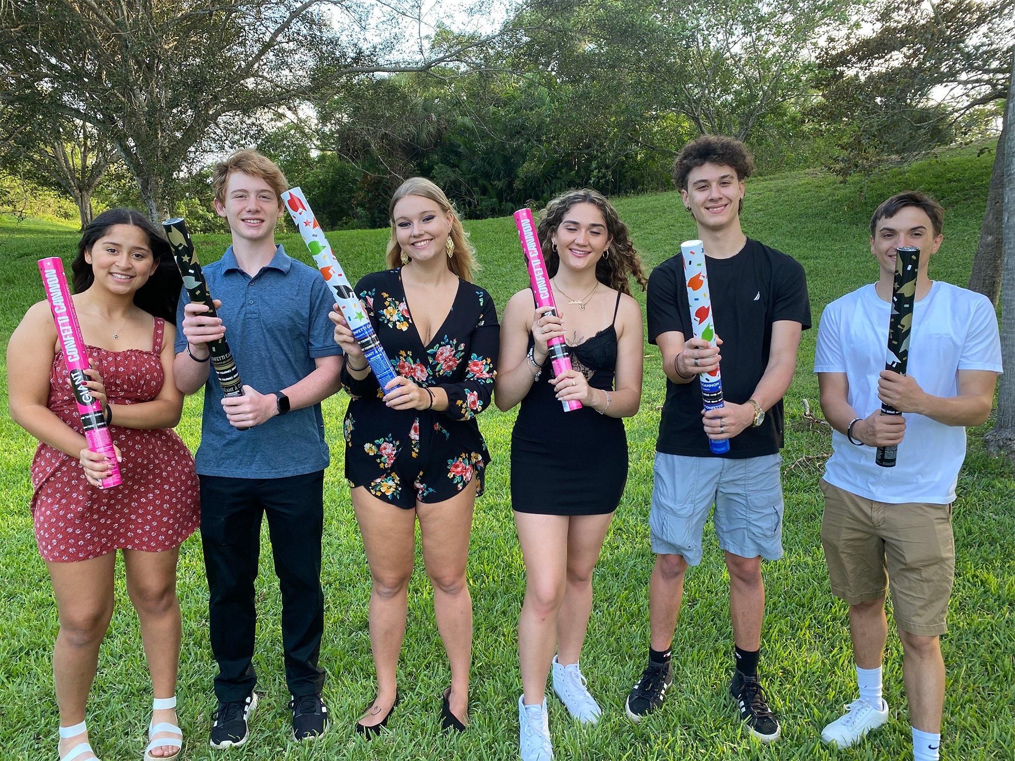 PartyCity Giant Graduation Confetti Cannon | Hamilton Place