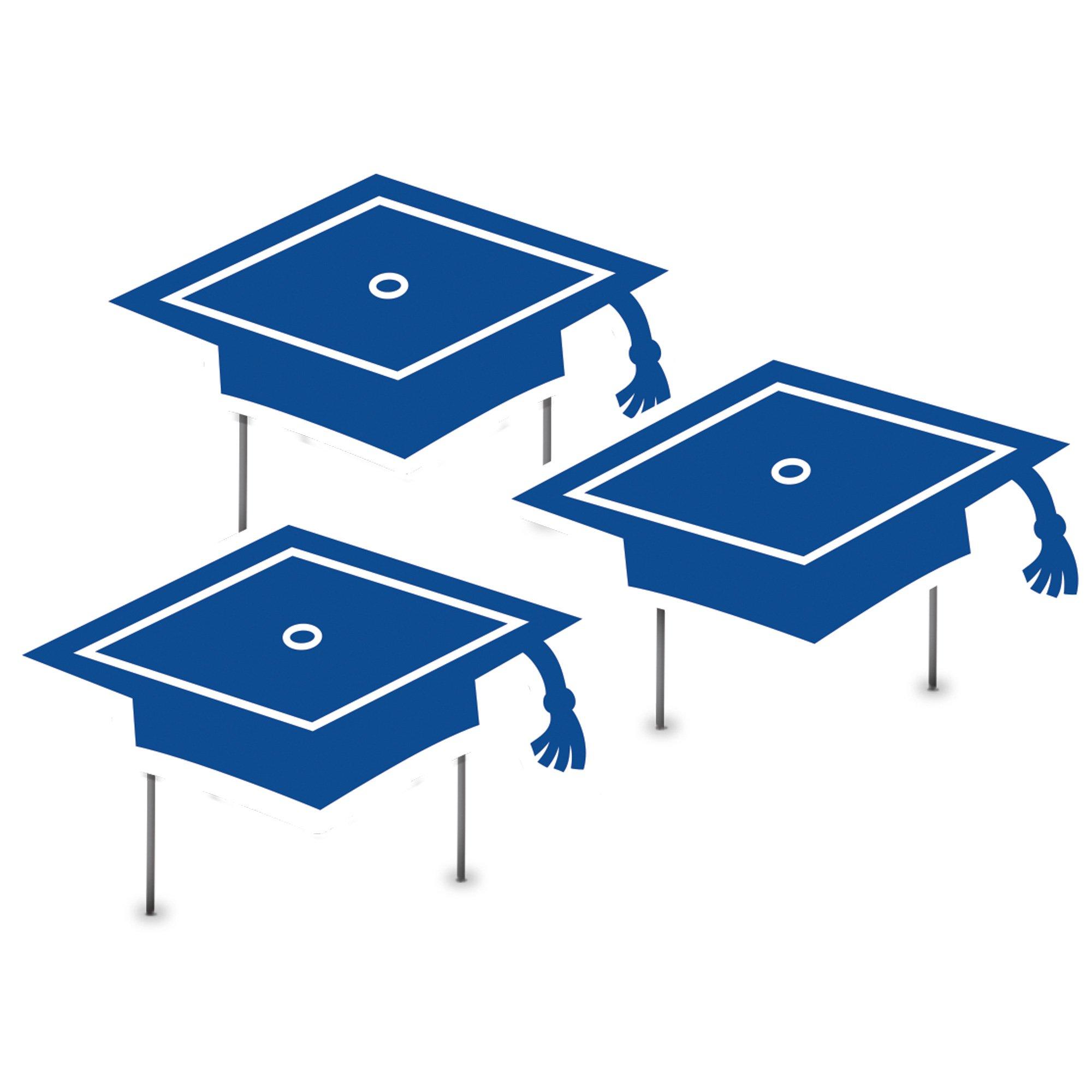 Blue Graduation Cap Clip Art