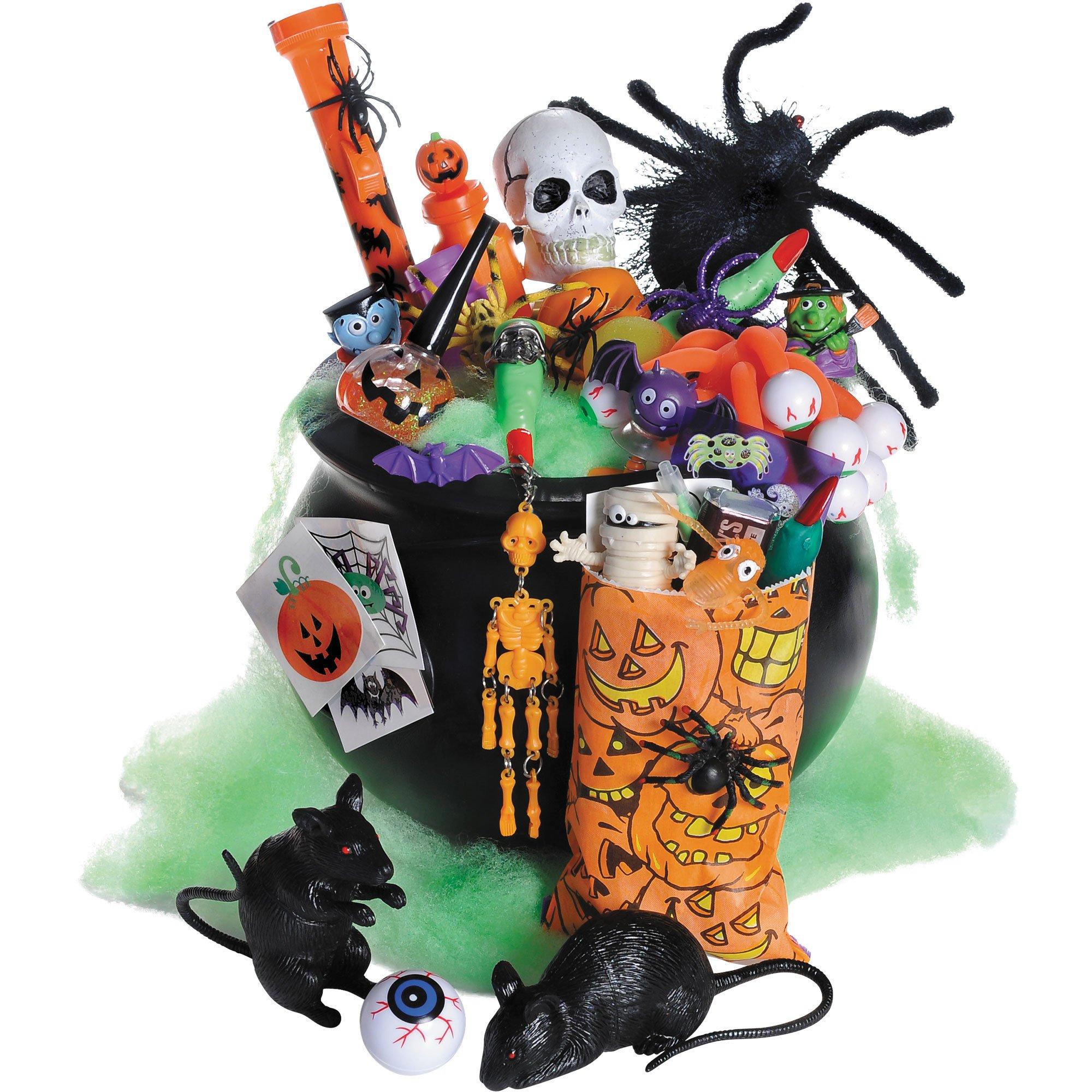 Small Black Cauldron 8in x 5 1/2in | Party City