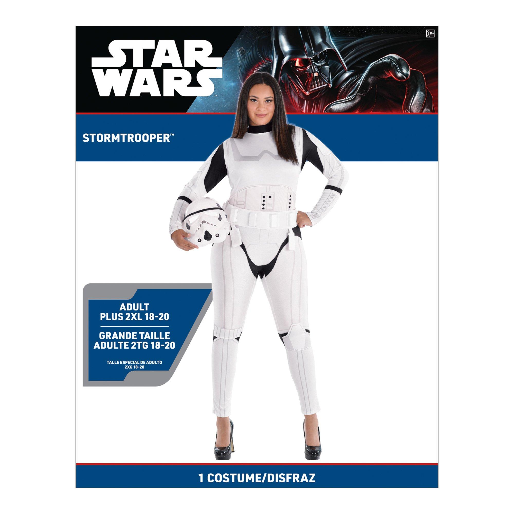 Partycity Adult Stormtrooper Costume Plus Size Star Wars Hamilton Place