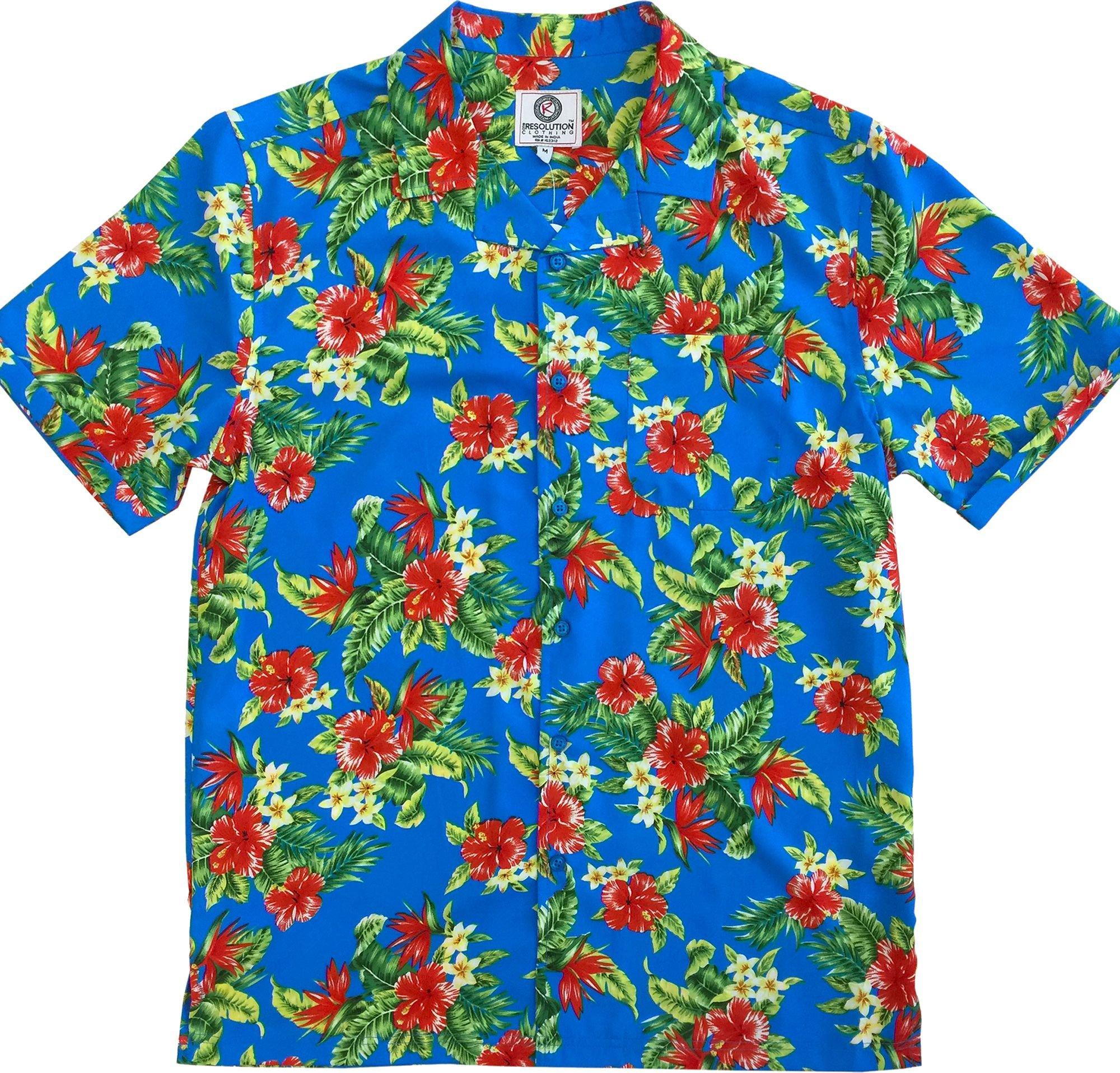Light Blue Hawaiian Shirt