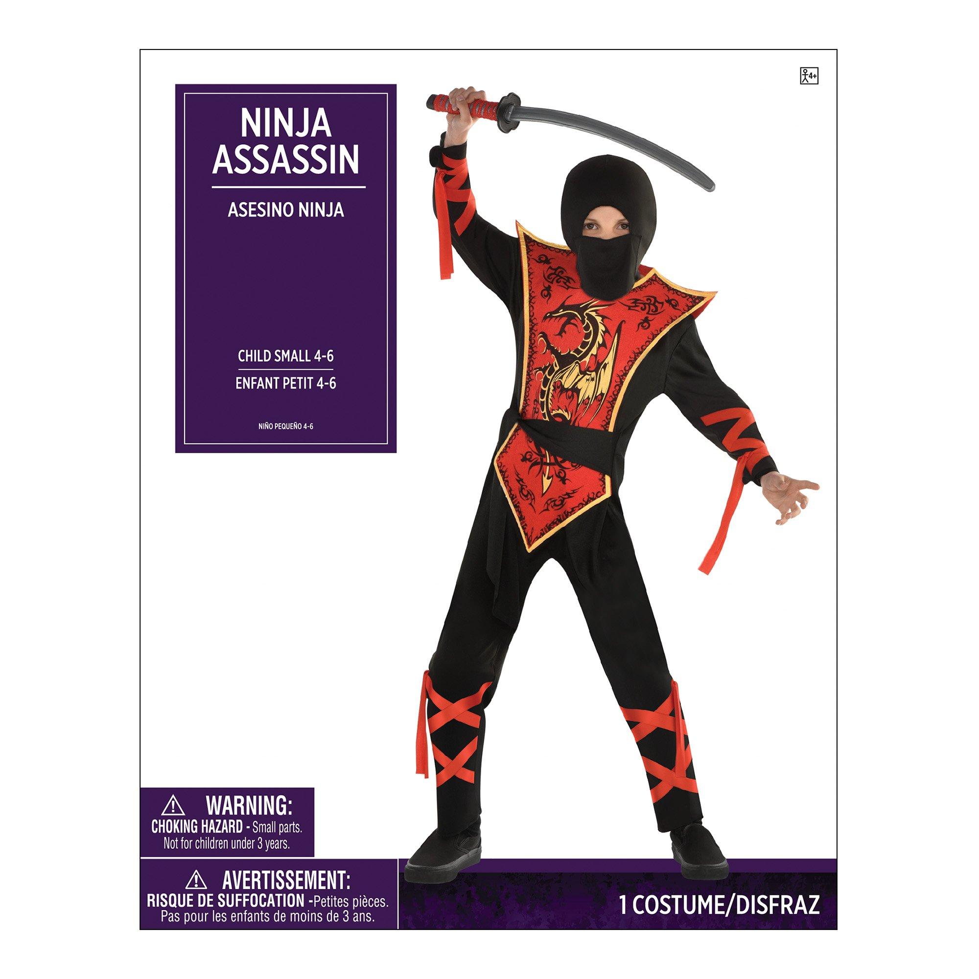 PartyCity Boys Ninja Assassin Costume | Hamilton Place
