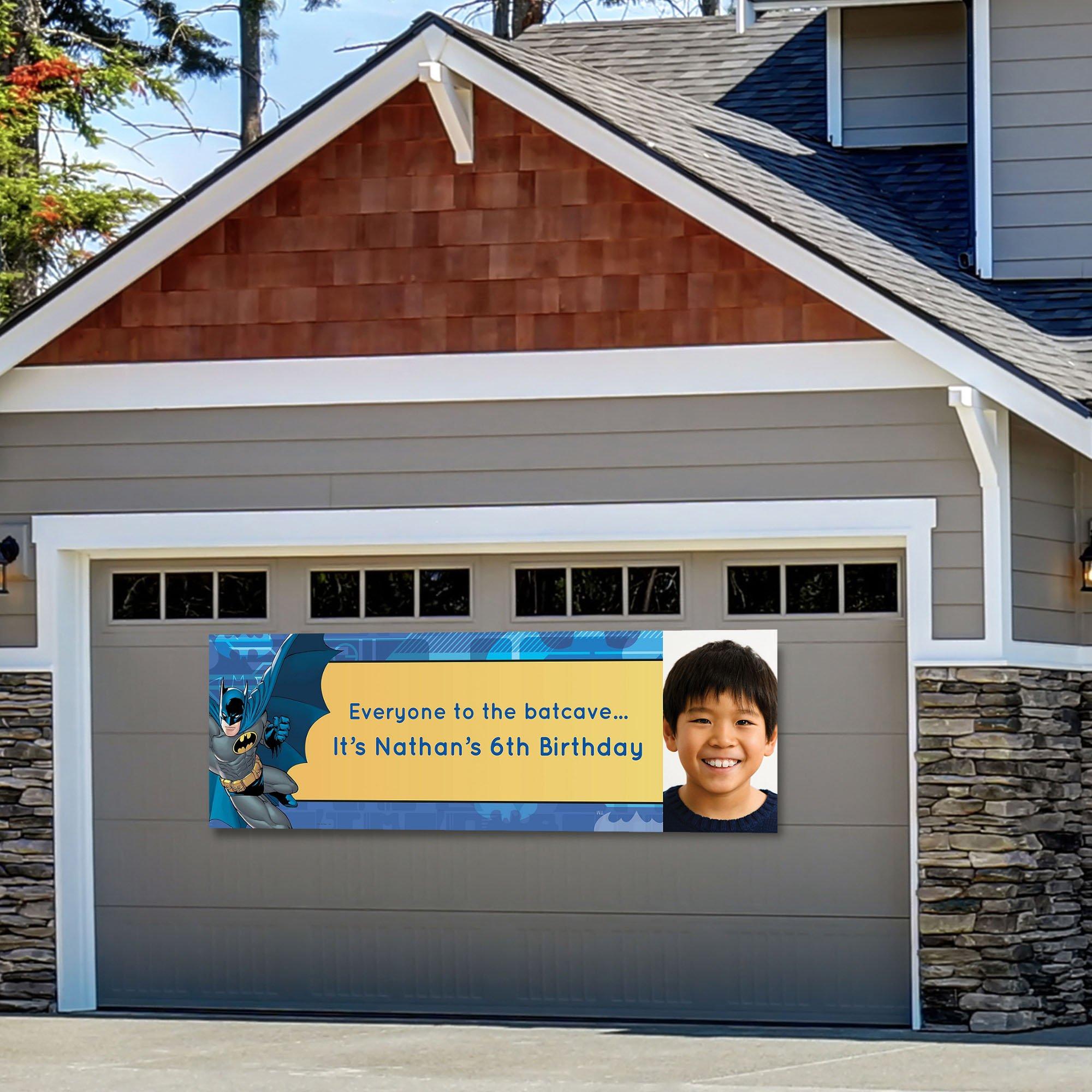 PartyCity Custom Batman Photo Horizontal Banner | Hamilton Place