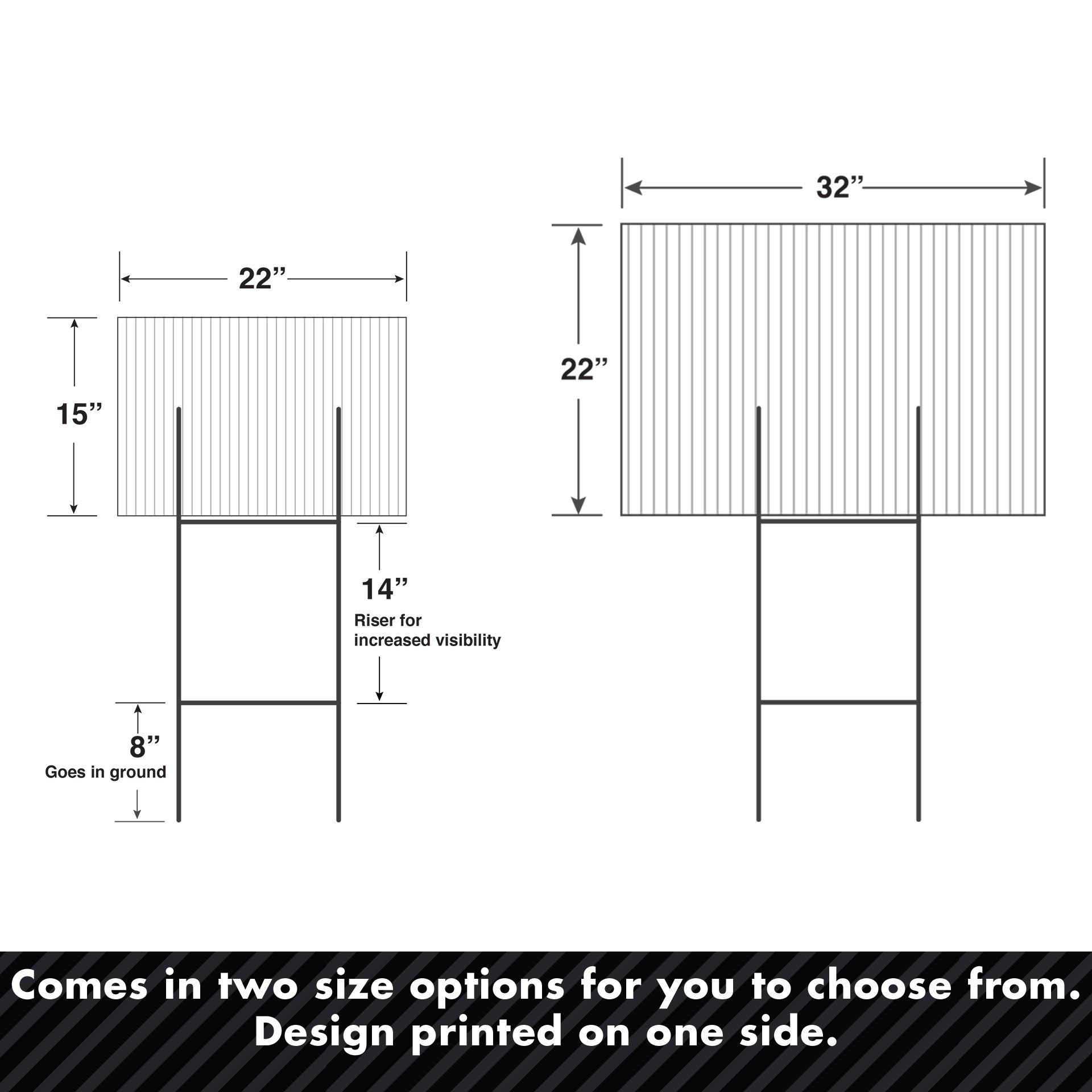 PartyCity Custom Photo Yard Sign | Hamilton Place