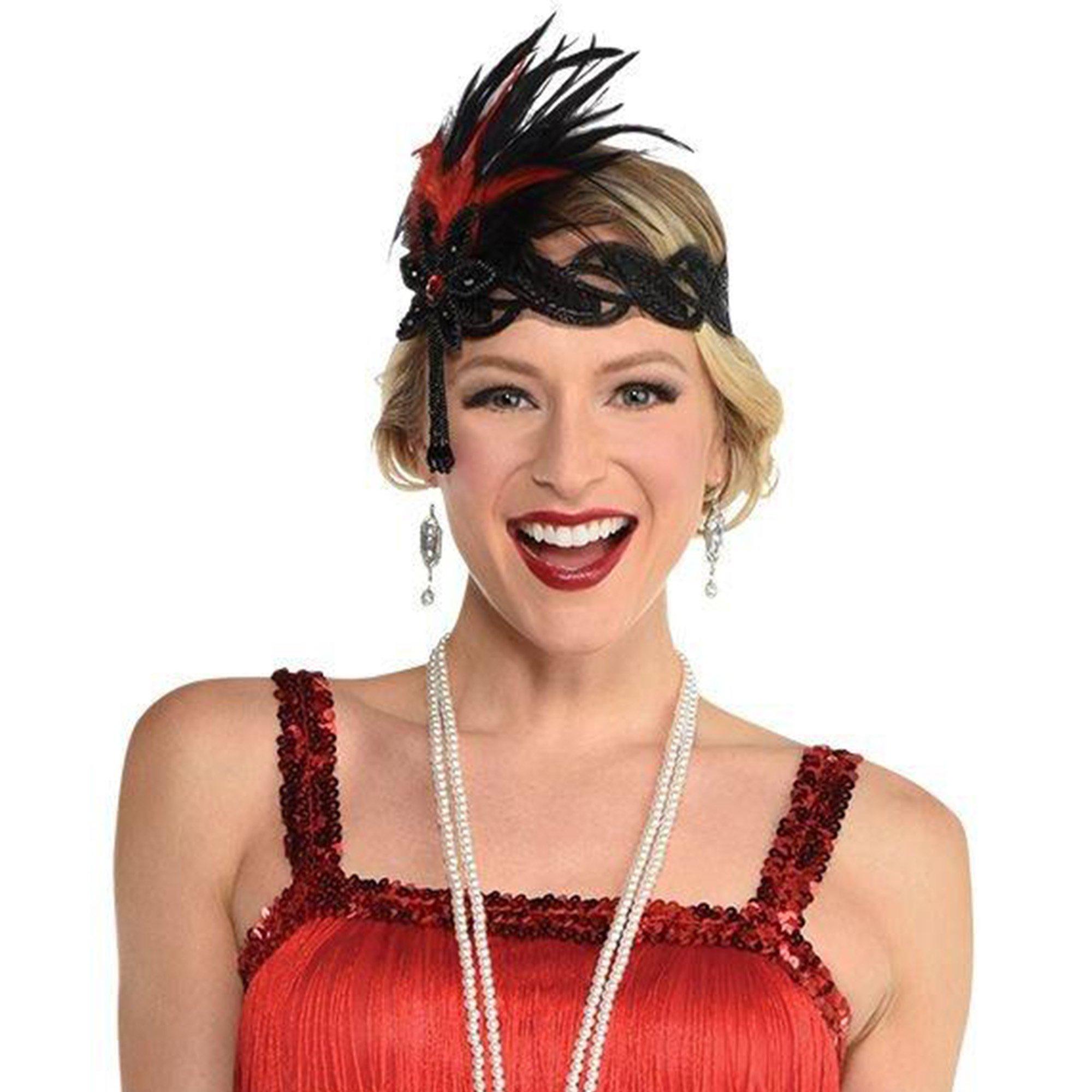 PartyCity Adult Ruby Red Flapper Costume | Hamilton Place