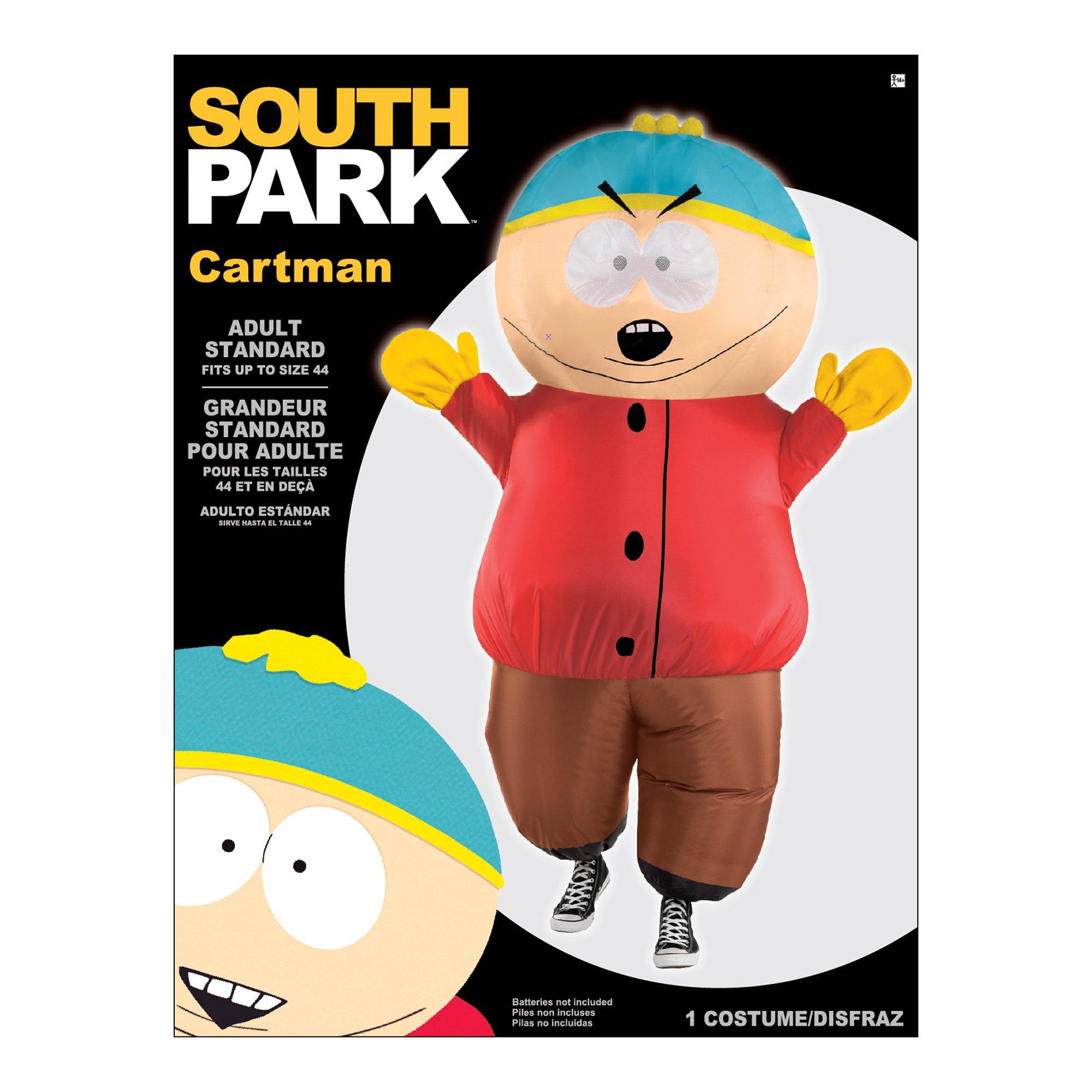 PartyCity Adult Inflatable Cartman Costume - Nickelodeon South Park ...