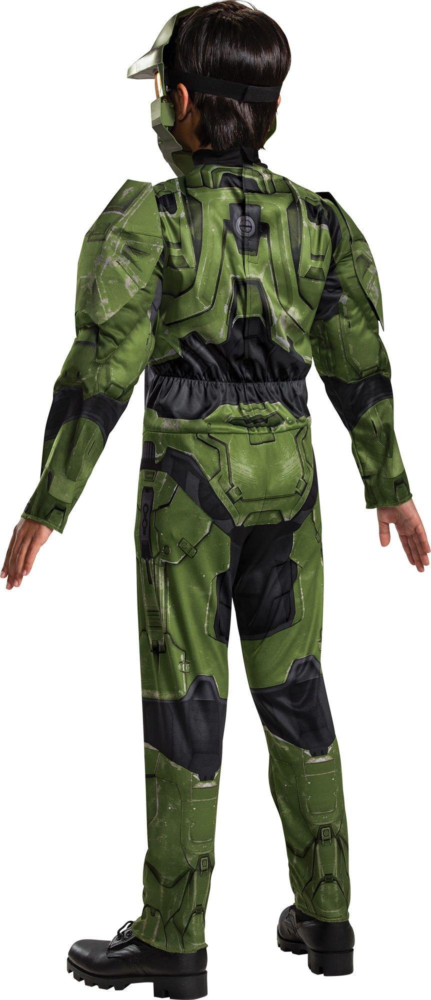 PartyCity Kids' Master Chief Muscle Costume | Hamilton Place