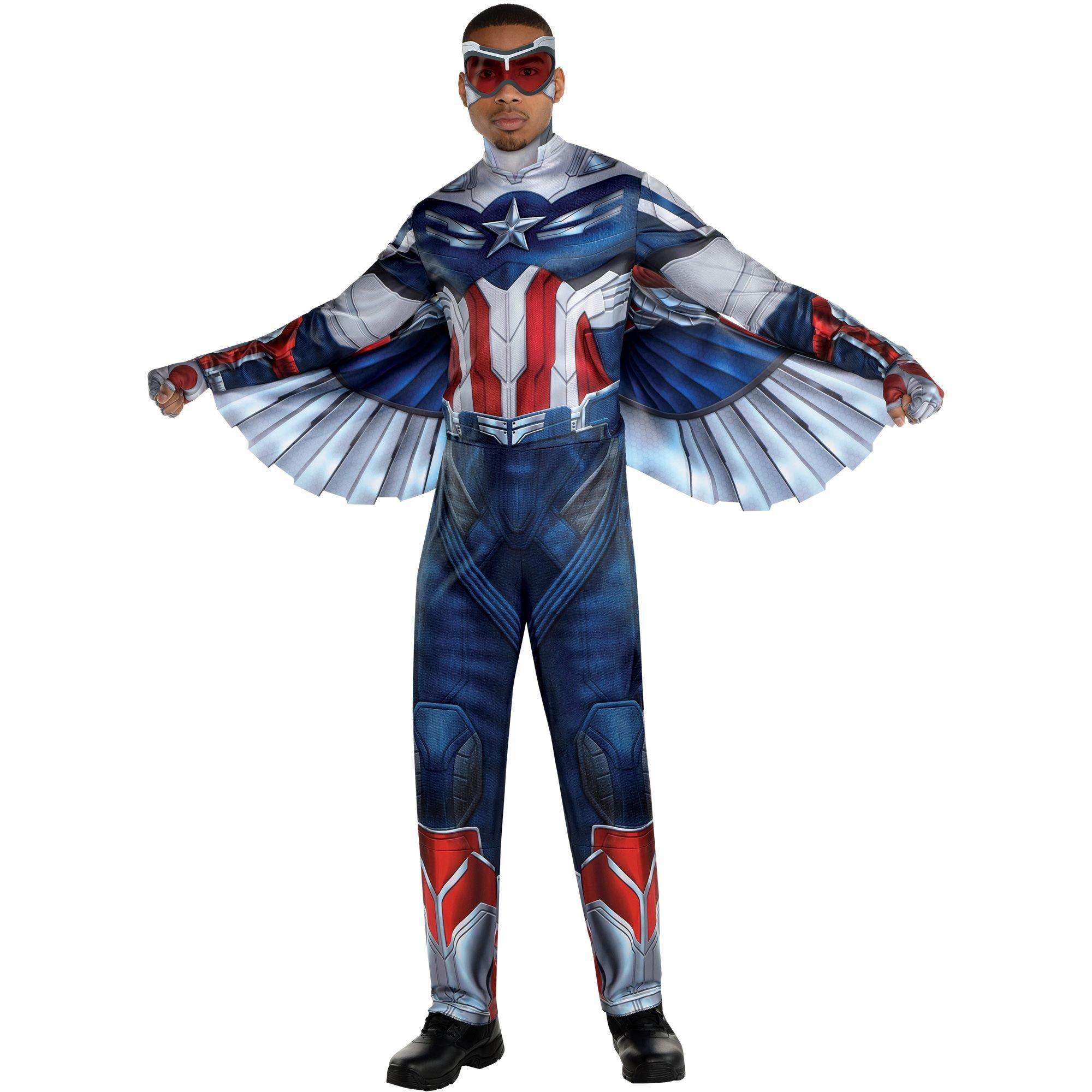 Adult Captain America Costume - Marvel The Falcon and the Winter ...
