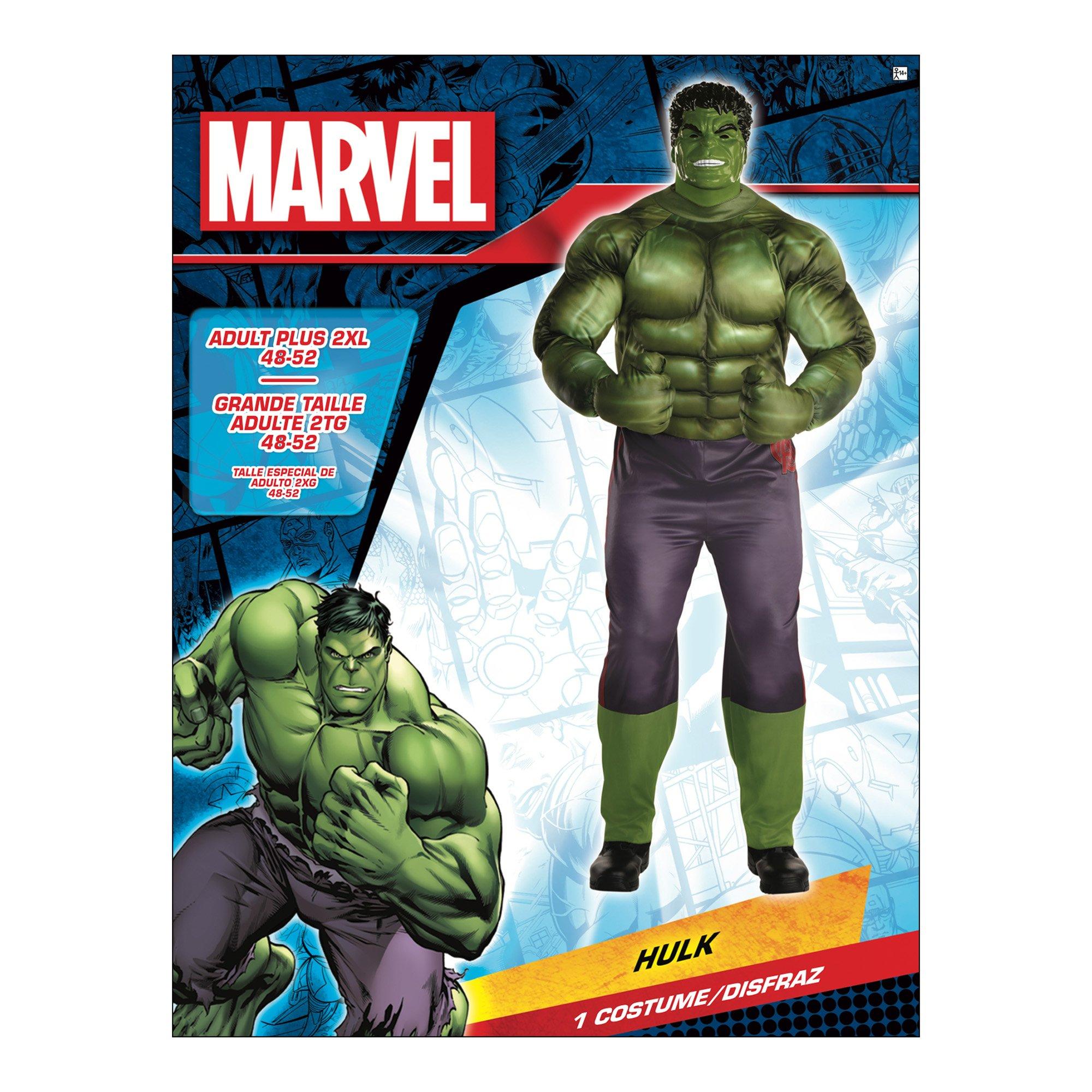PartyCity Adult Hulk Plus Size Muscle Costume - Marvel | Hamilton Place